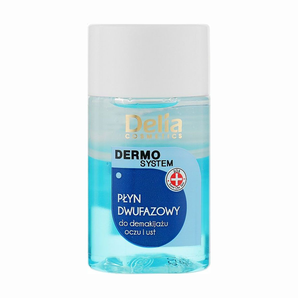 Двухфазная жидкость для снятия макияжа Delia Cosmetics Dermo System Be ...