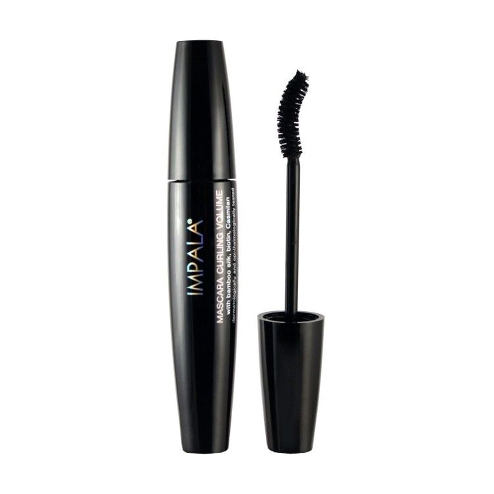 Туш для вій Impala Mascara Curling Volume з вигнутою щіточкою, 15 мл ...