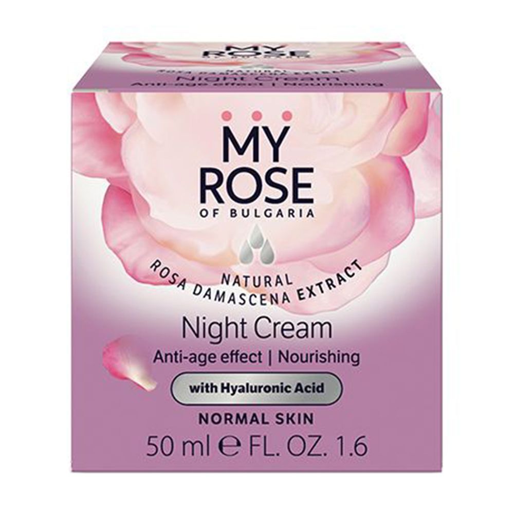 Ночной крем для лица My Rose Night Cream Anti-Age Effect, 50 мл ...