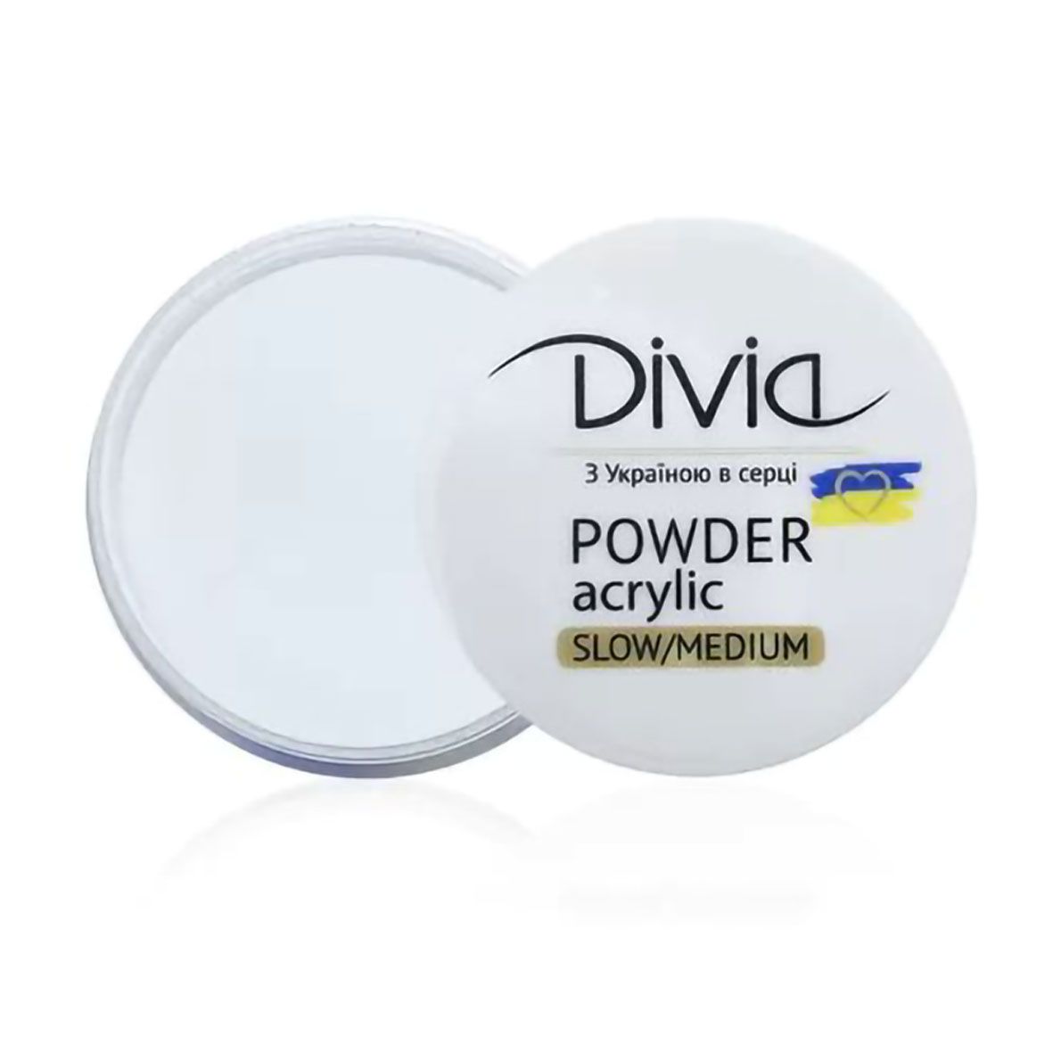 Акрилова пудра для нігтів Divia Acrylic Powder Slow/Medium — купити на ...
