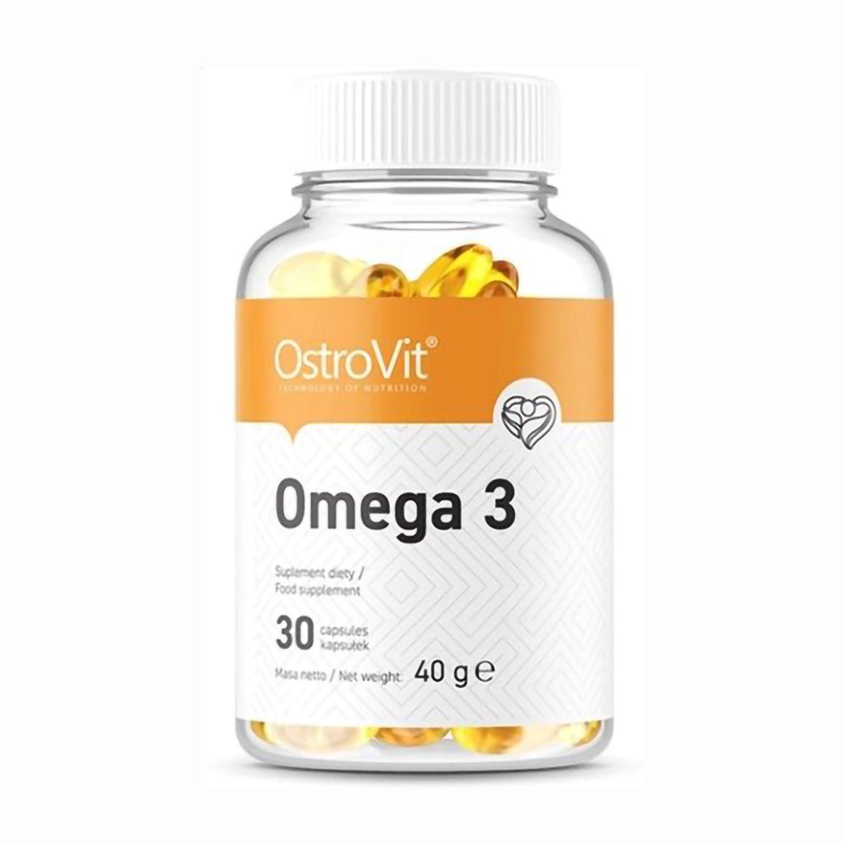 Дієтична добавка жирні кислоти в капсулах OstroVit Omega 3 Омега 3 ...