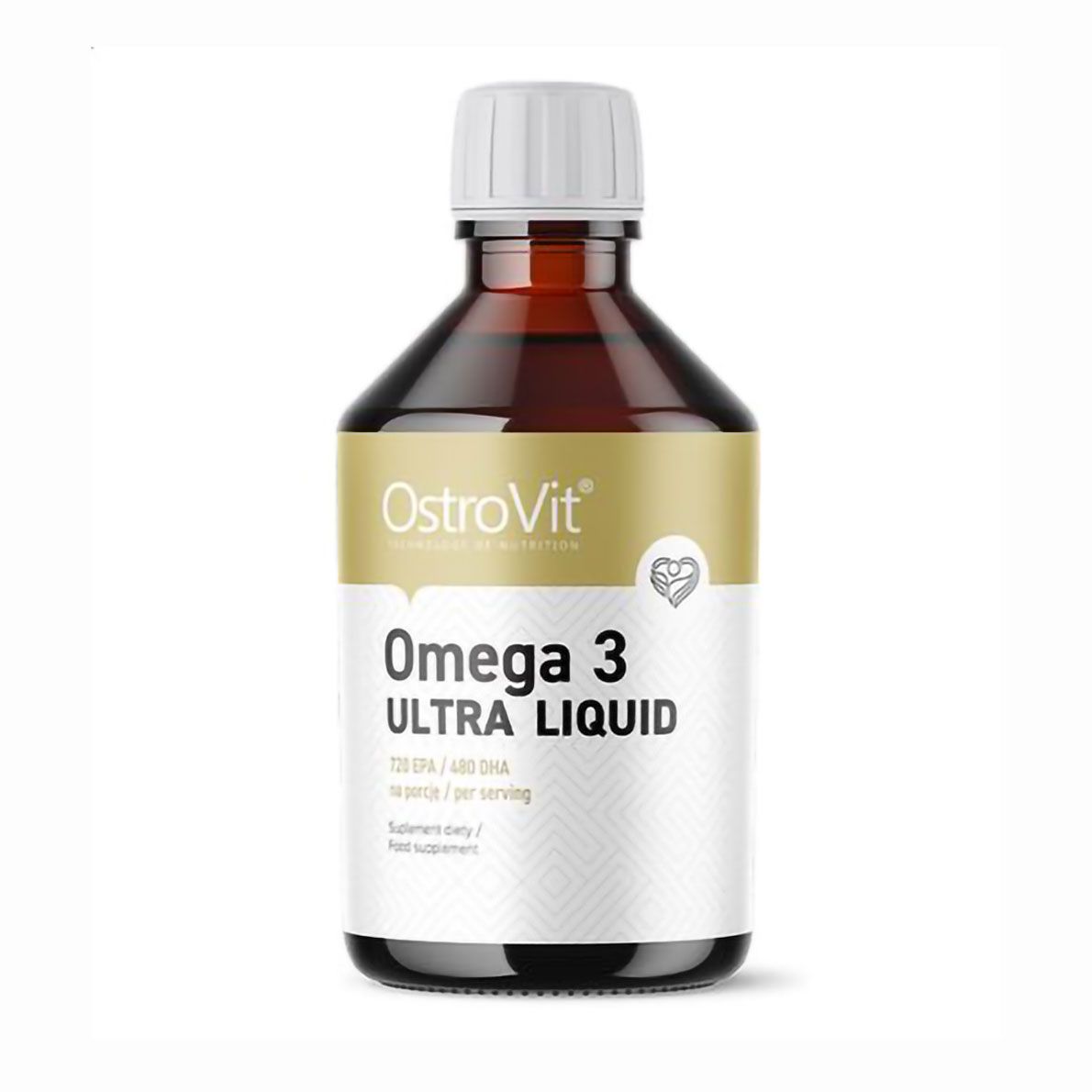 Дієтична добавка жирні кислоти в рідині OstroVit Omega 3 Ultra Liquid ...