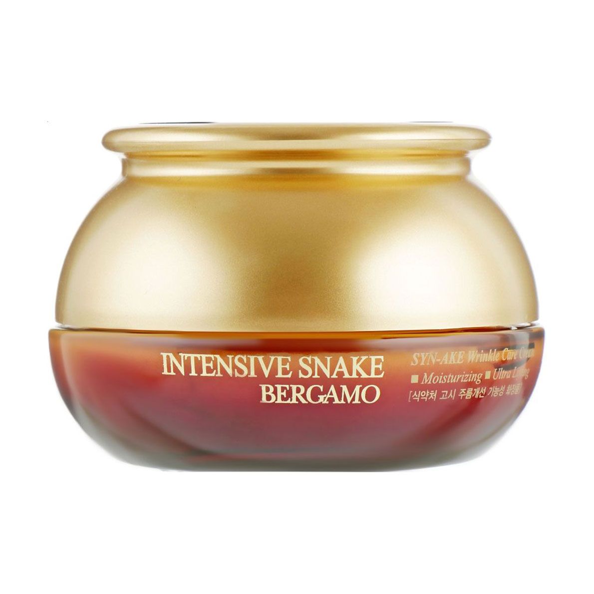 Інтенсивний антивіковий ботокс-крем для обличчя Bergamo Intensive Snake ...