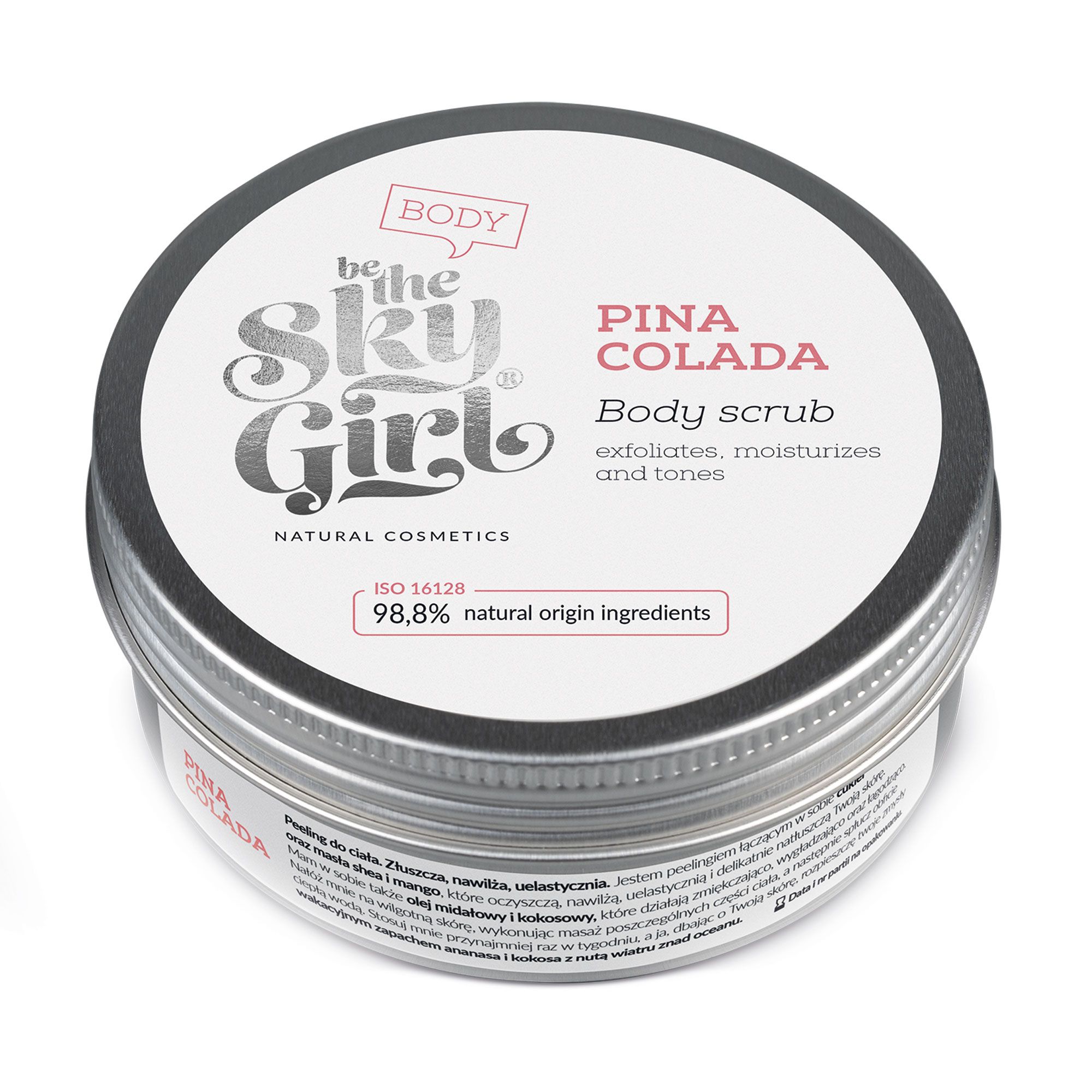 Пилинг для тела be the Sky Girl Pina Colada Body Peeling, 220 г ...