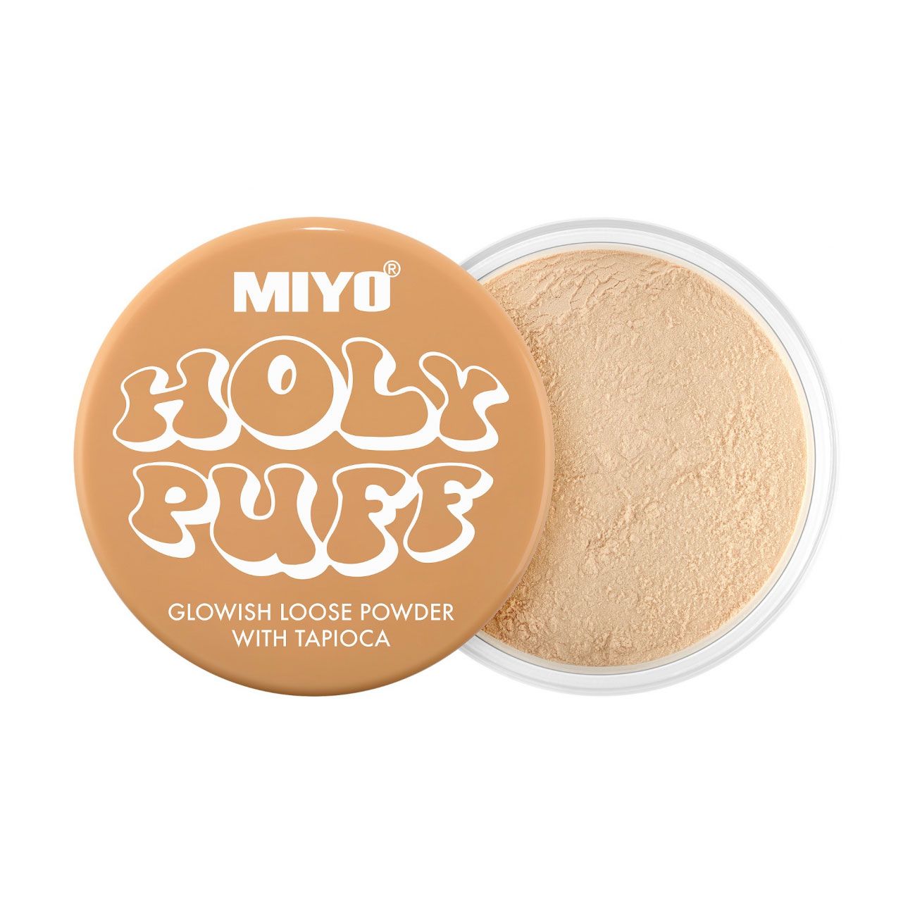 Розсипчаста пудра для обличчя Miyo Holy Puff Glowish Loose Powder With ...