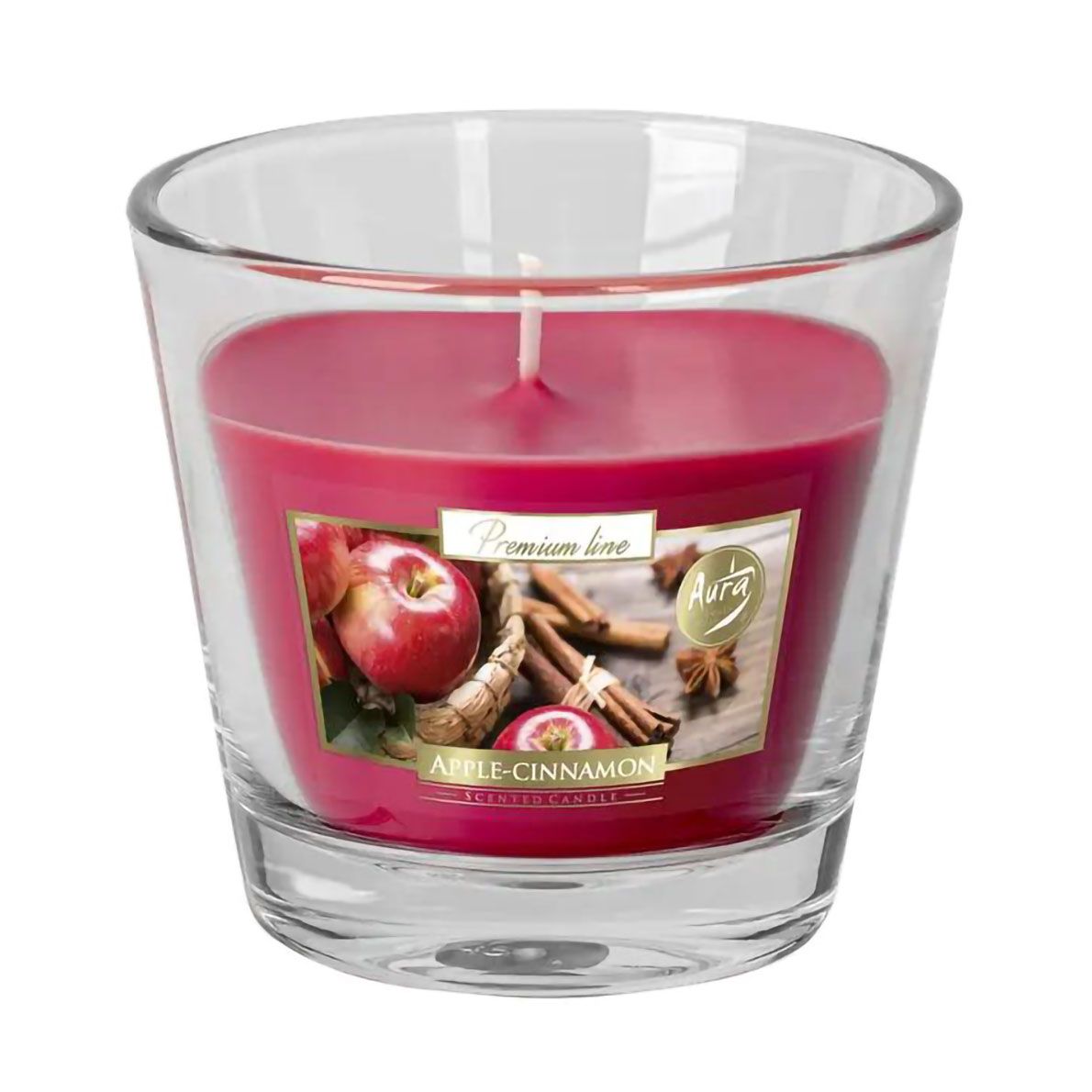 Ароматическая свеча Bispol Scented Candle Apple-Cinnamon, 140 г (sn90 ...
