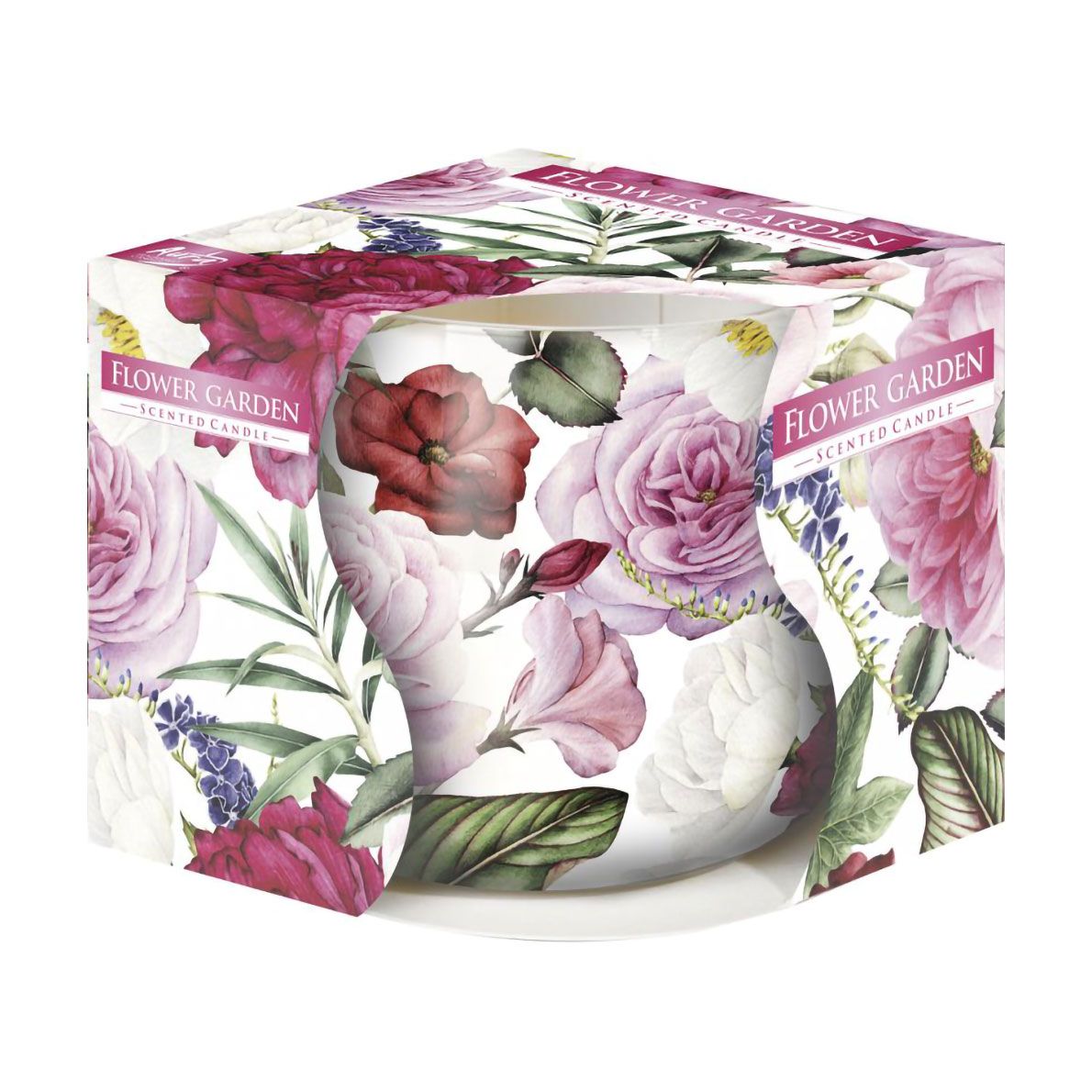 Ароматическая свеча Bispol Scented Candle Flower Garden, 100 г (sn71S ...