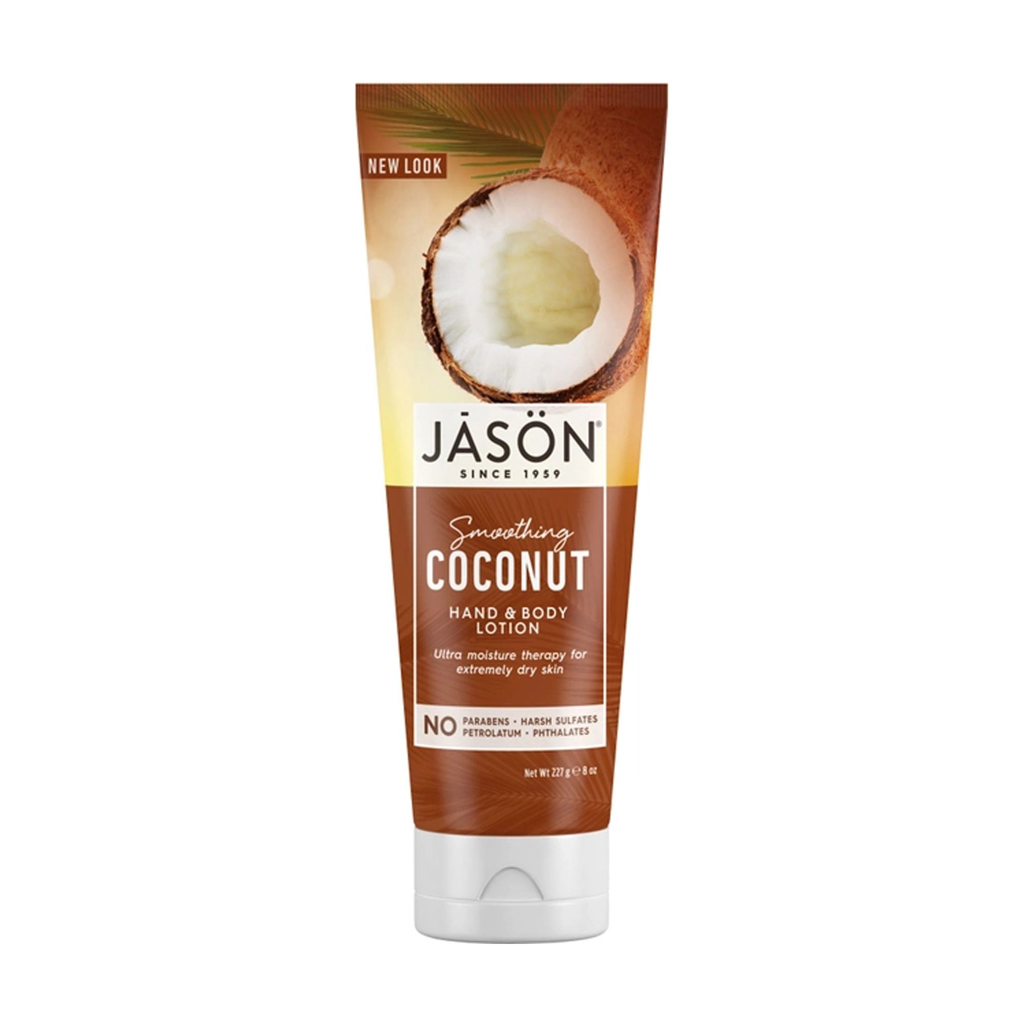 Разглаживающий лосьон для тела и рук Jason Natural Cosmetics Coconut ...