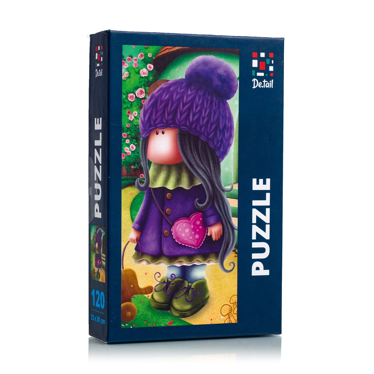 Пазли De.tail Мила лялька зі слоником, 120 елементів, від 8 років ...