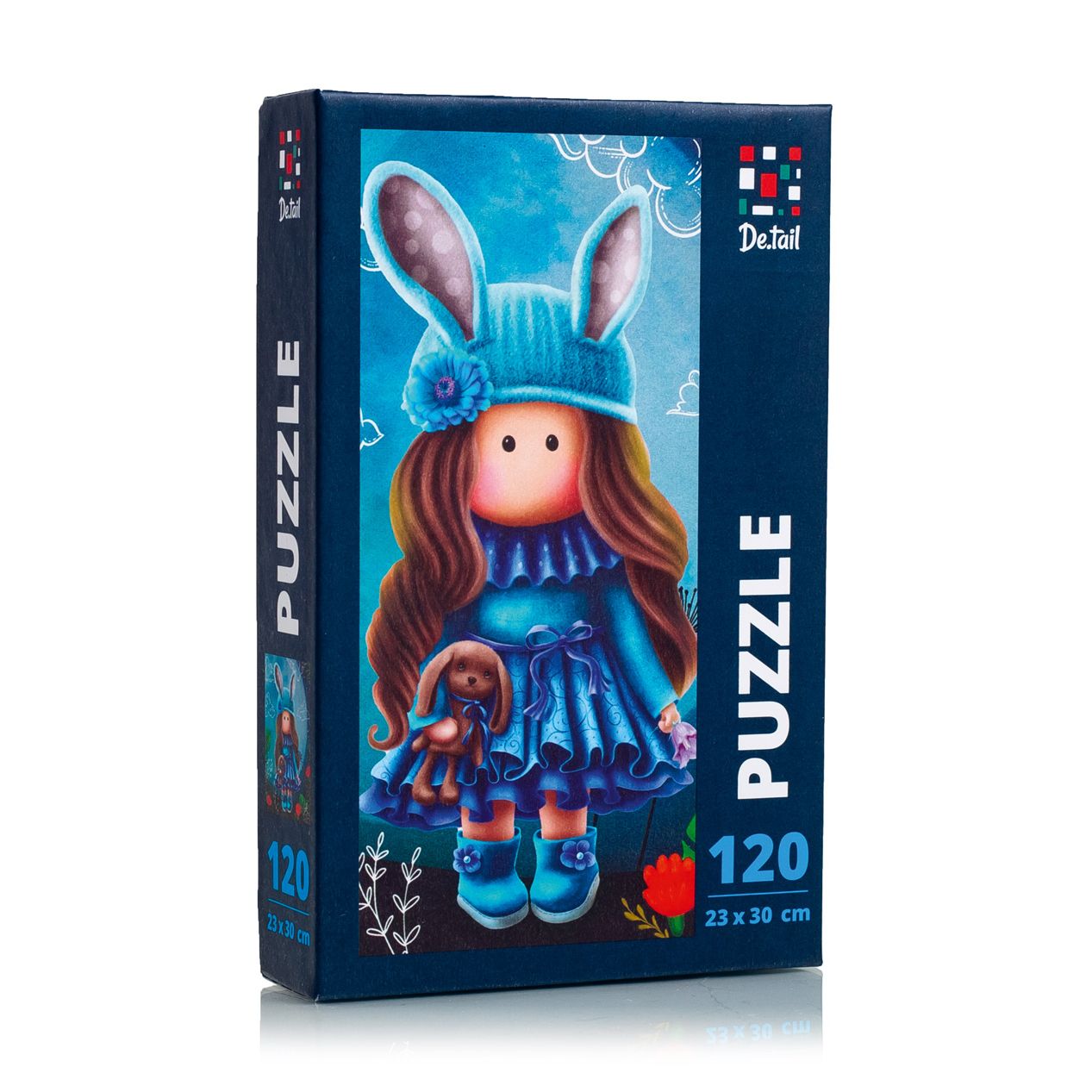 Пазлы De.tail Красивая кукла в лунном свете, 120 элементов, от 8 лет ...