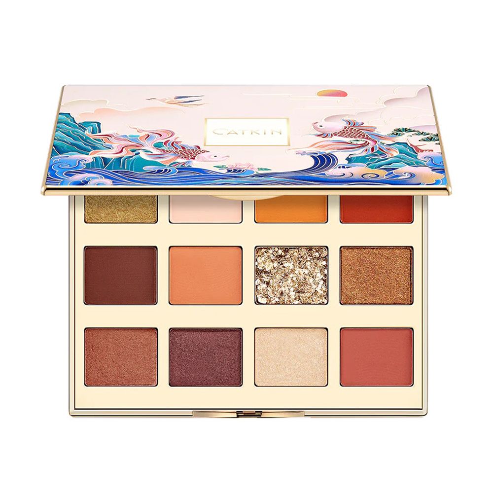 Палетка тіней для повік Catkin Spring Moonlight 12 Color Eyeshadow Palette, 14 г — купити на EVA ...