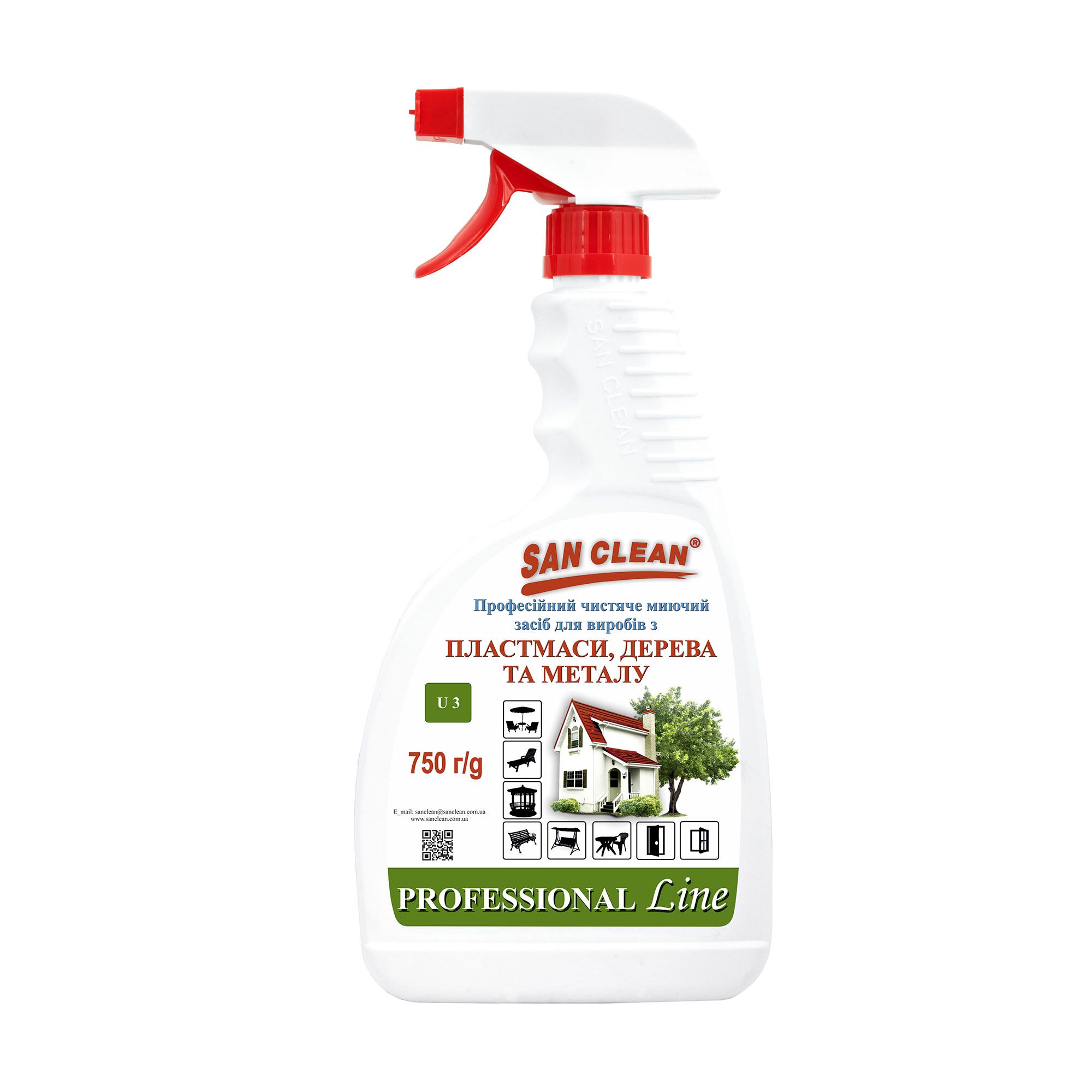 Професійний чистяче-миючий засіб San Clean Professional Line для ...