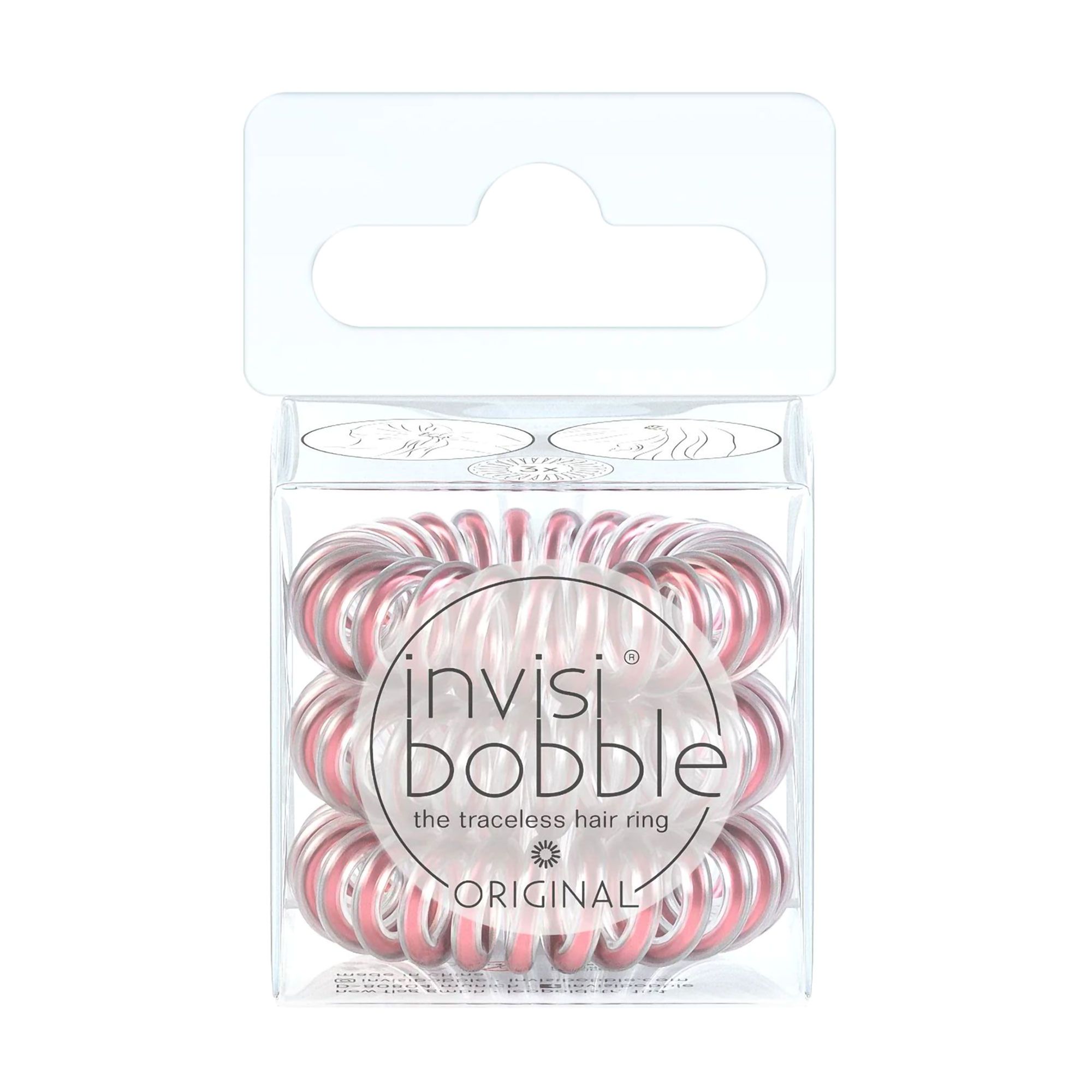 Резинка-браслет для волосся Invisibobble Original Bella Rosa Galaxy, 3 ...