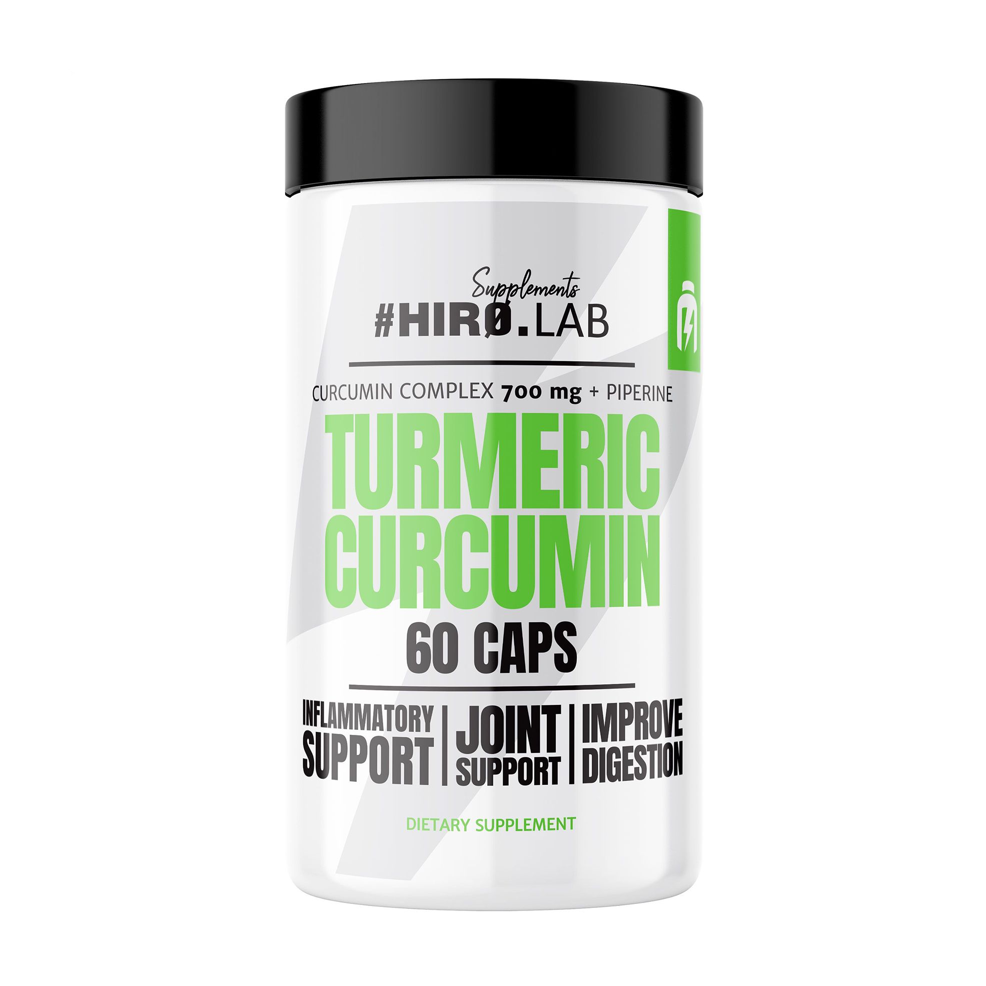 Харчова добавка в капсулах Hiro.Lab Turmeric Curcumin Куркума, 700 мг ...