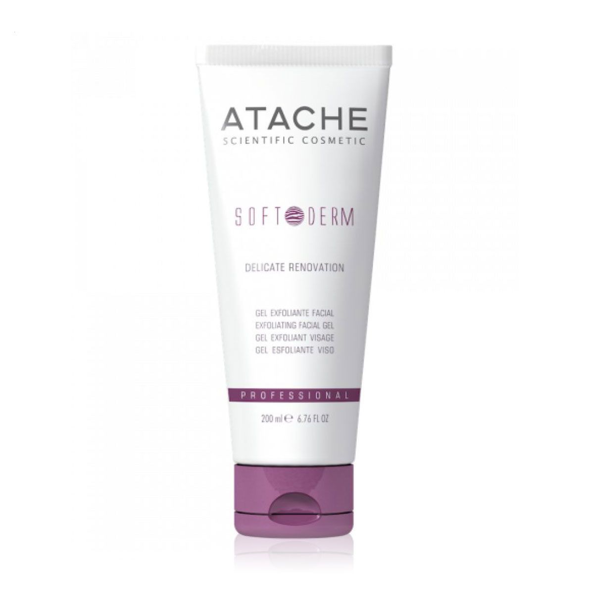 Гель-эксфолиант для лица Atache Soft Derm Delicate Renovation, 200 мл ...