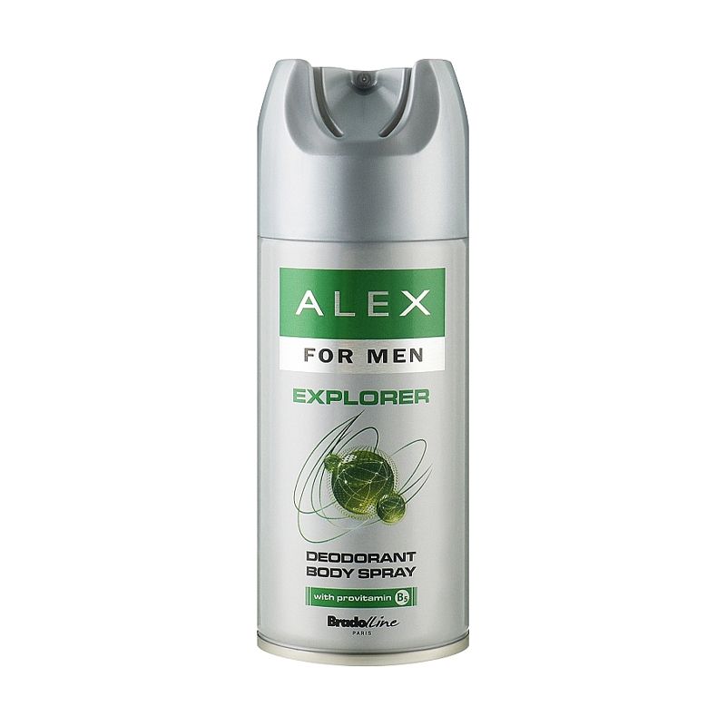 Чоловічий дезодорант-спрей Bradoline Alex For Men Explorer Deodorant ...