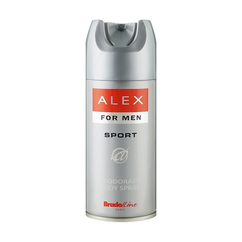Чоловічий дезодорант-спрей Bradoline Alex For Men Sport Deodorant Body ...