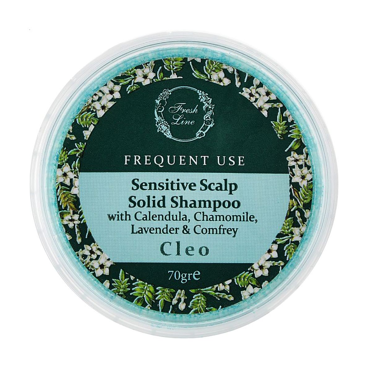 Твердий шампунь Fresh Line Cleo Sensitive Scalp Solid Shampoo для ...