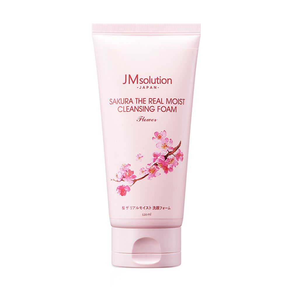 Очищающая пенка для лица JMsolution Japan Sakura The Real Moist ...