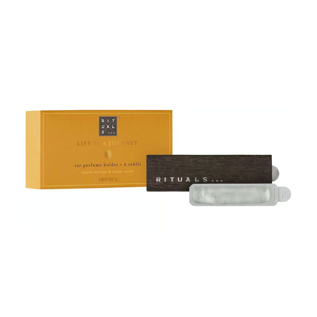 Ароматизатор для автомобиля Rituals The Ritual Of Mehr Life Is A Journey Car Perfume Holder + 2 ...