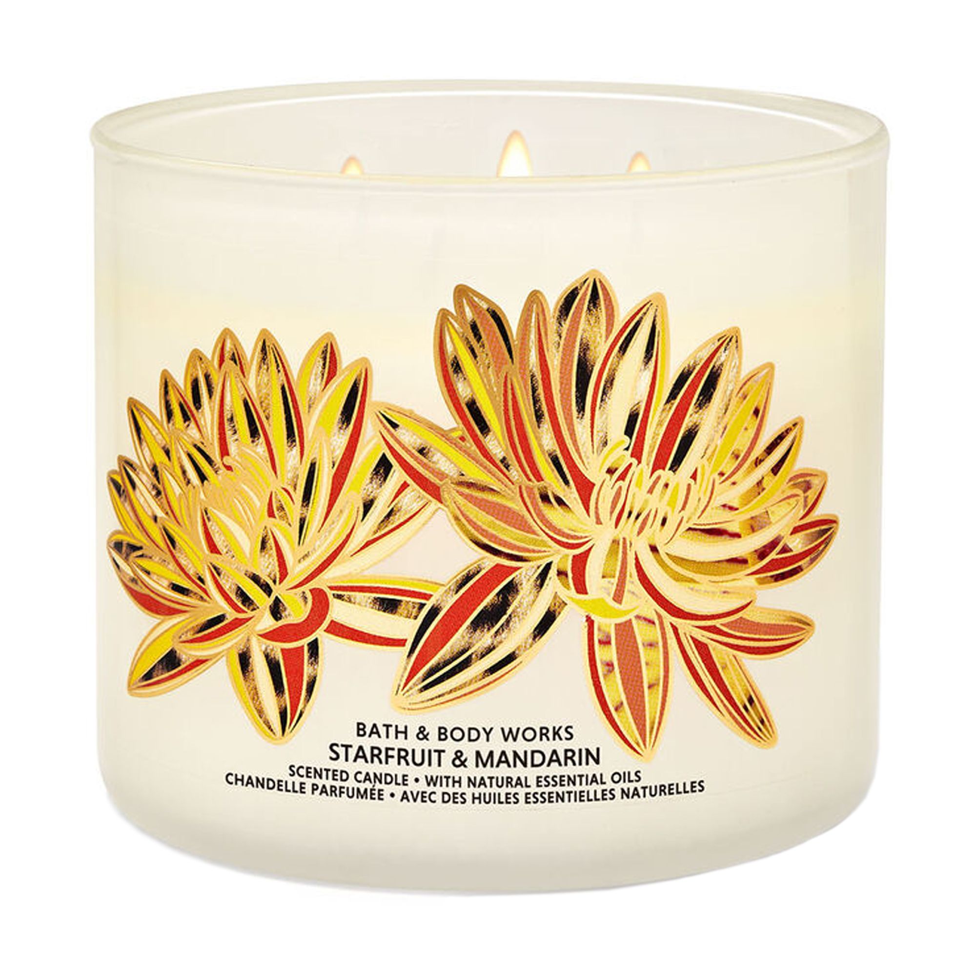 Ароматическая свеча Bath & Body Works Candle Starfruit & Mandarin, 411 ...