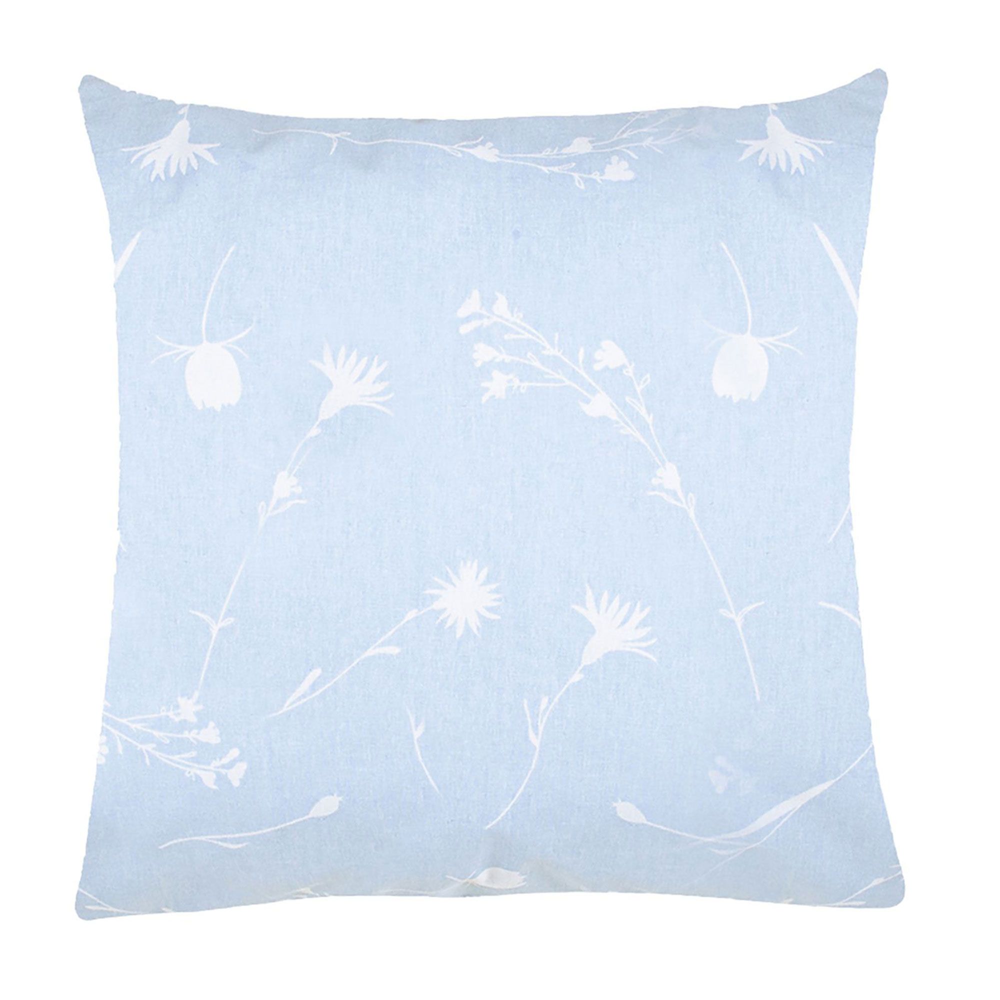 Наволочка бязевая Home Line Васильки, белые на голубом, 70*70 см ...