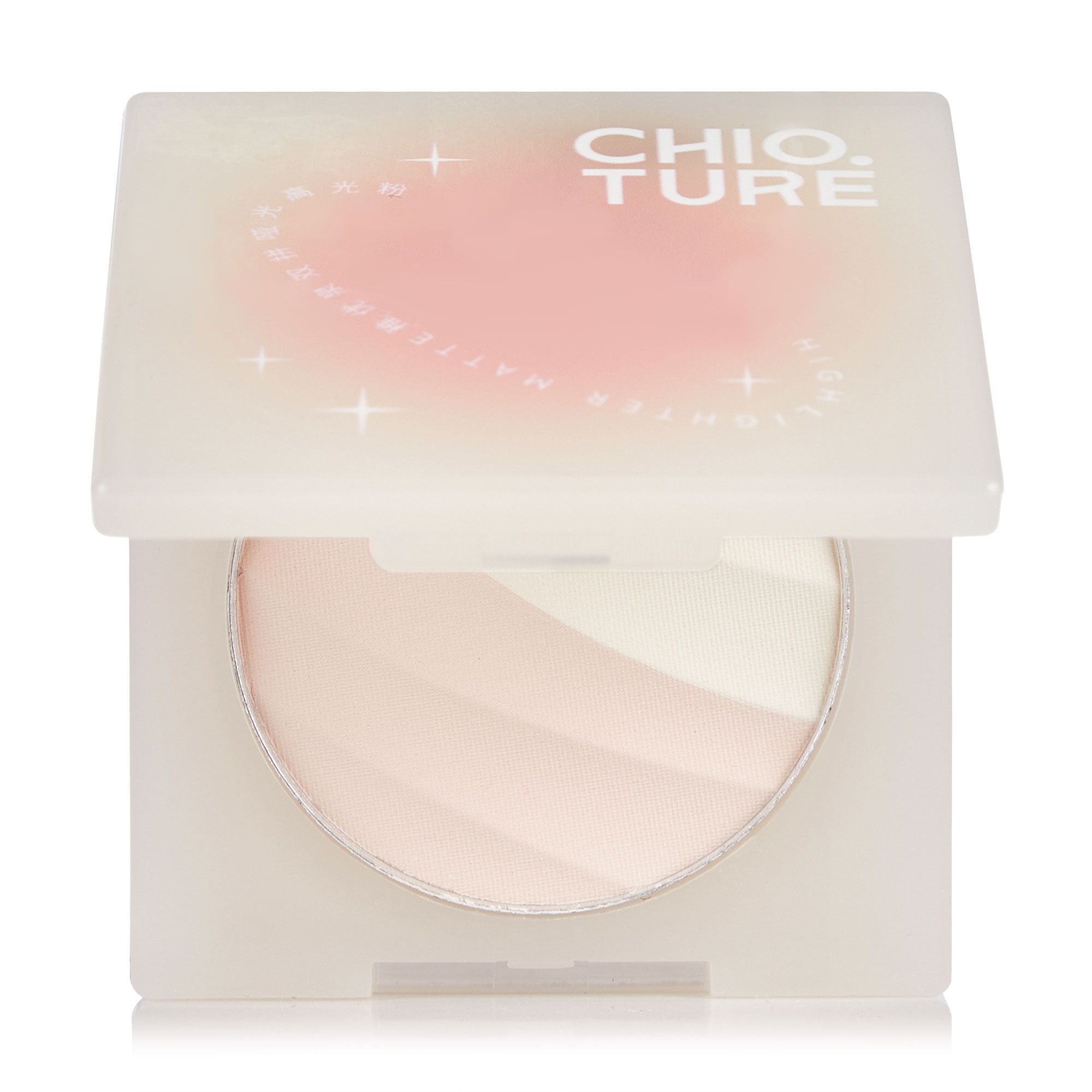 Матова пудра-хайлайтер для обличчя Chioture Double Matte Highlighter ...