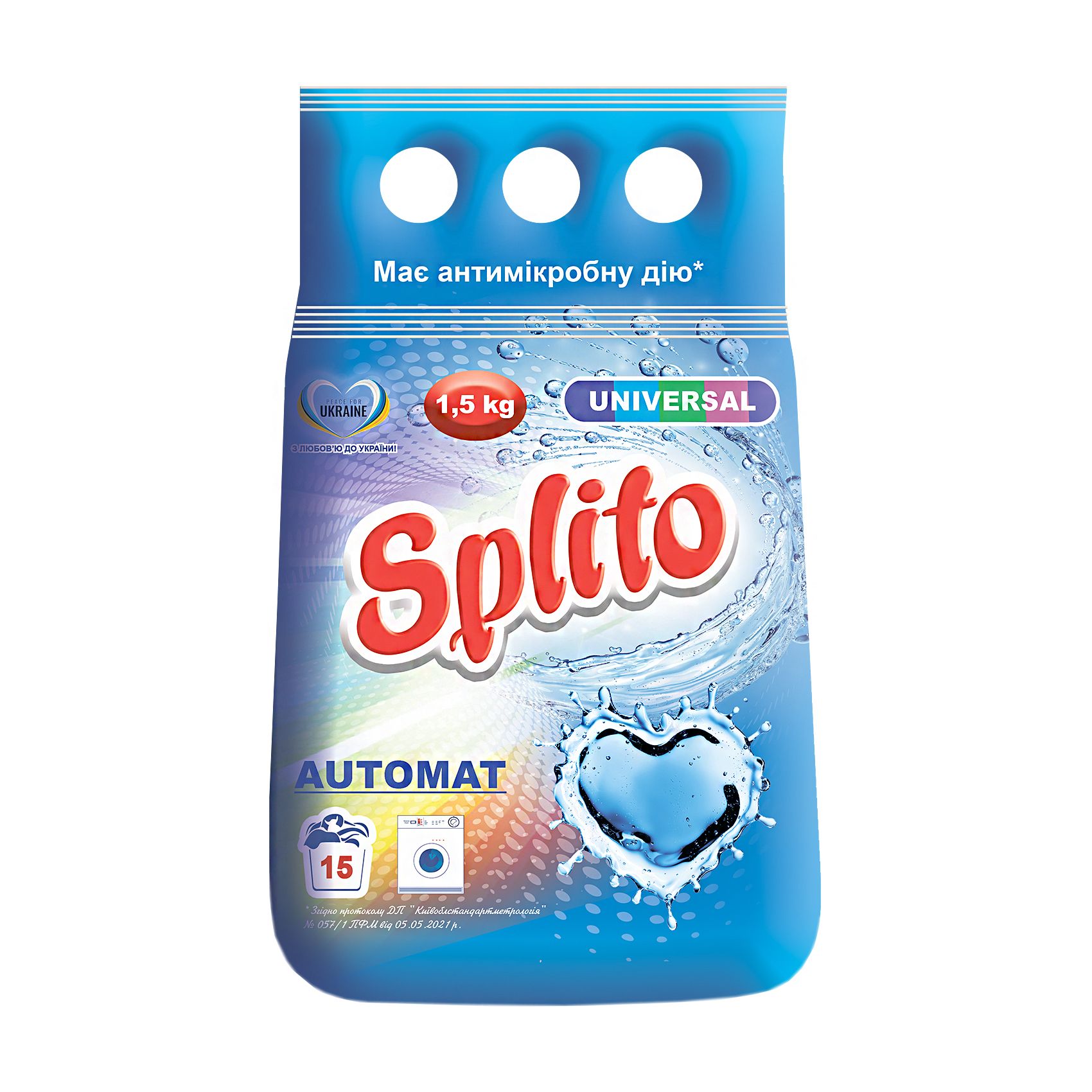 Стиральный порошок Splito Universal автомат, 15 стирок, 1.5 кг - купить на EVA.UA - гипермаркет ...