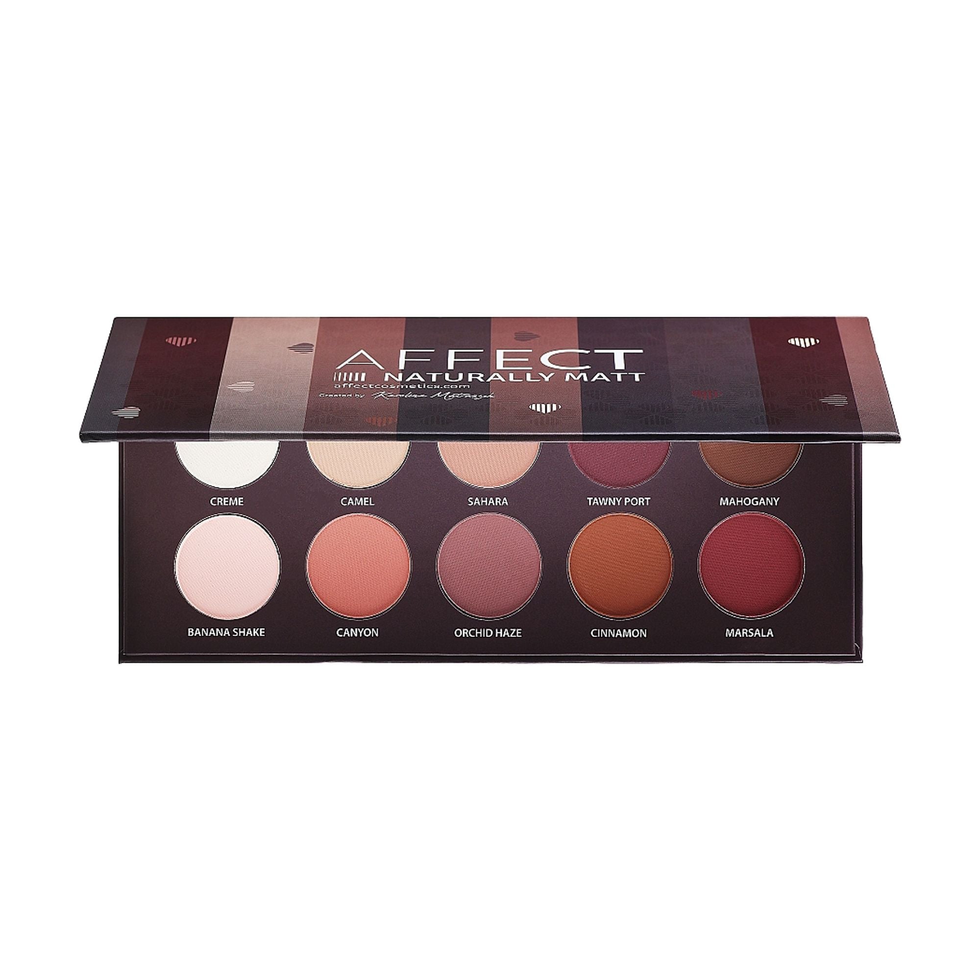 Палетка теней для век Affect Cosmetics Naturally Matt Eyeshadows ...