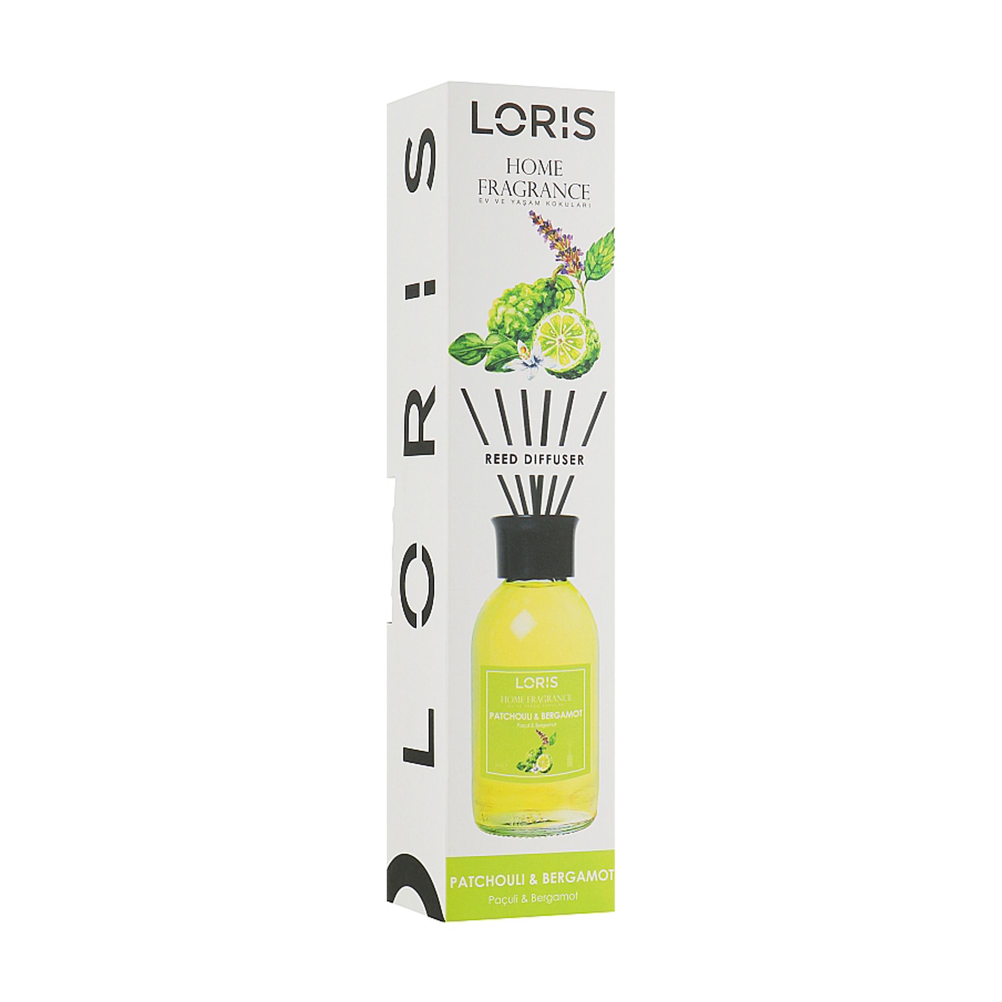 Аромадиффузор Loris Parfum Fragrance Reed Diffuser Пачули и бергамот ...