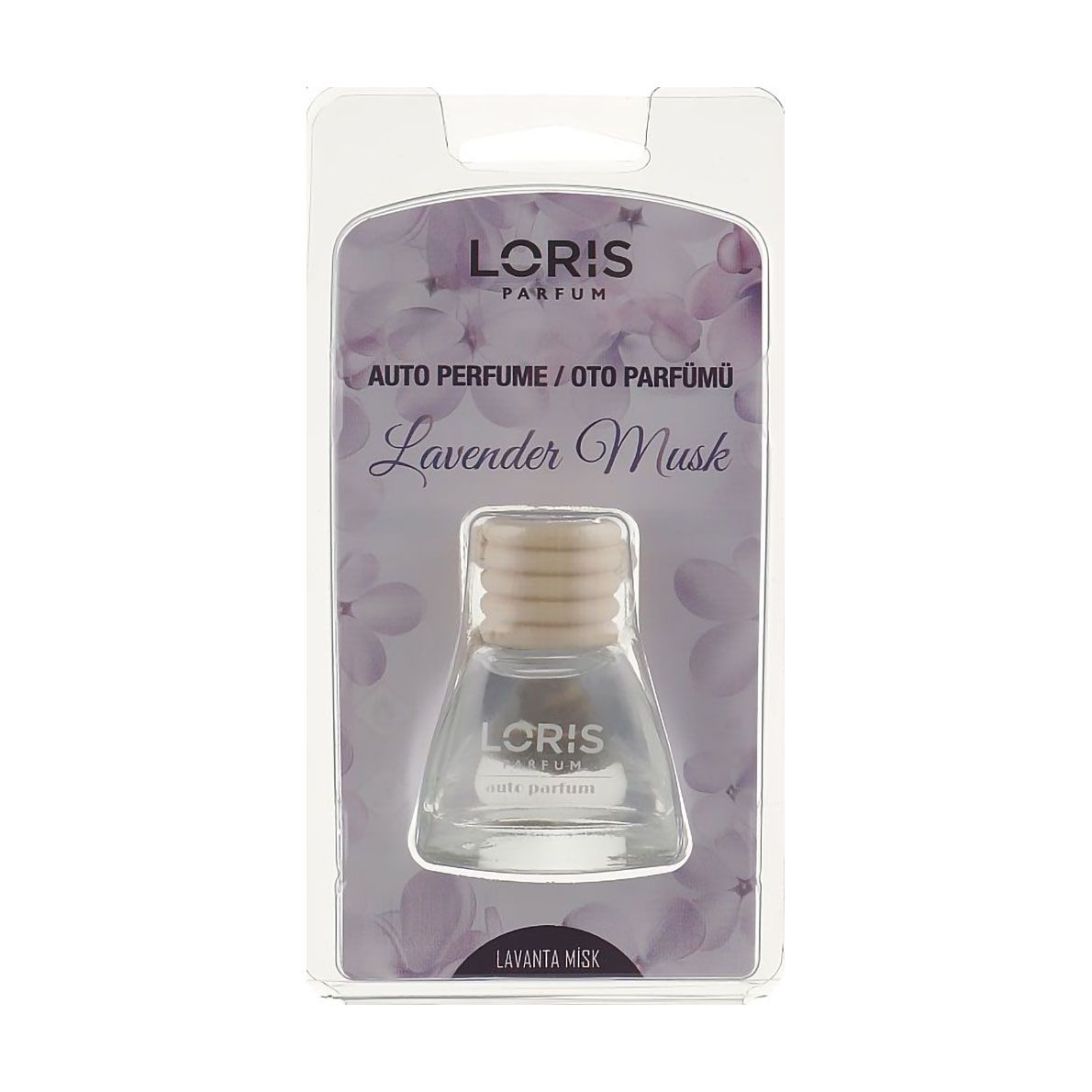 Ароматизатор для автомобіля Loris Parfum Auto Perfume Лаванда та мускус ...