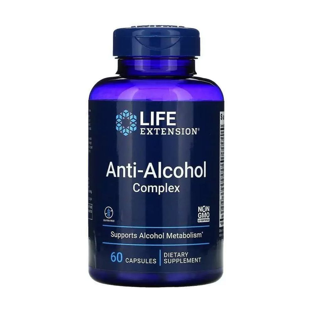 Дієтична добавка в капсулах Life Extension Anti-Alcohol Complex ...