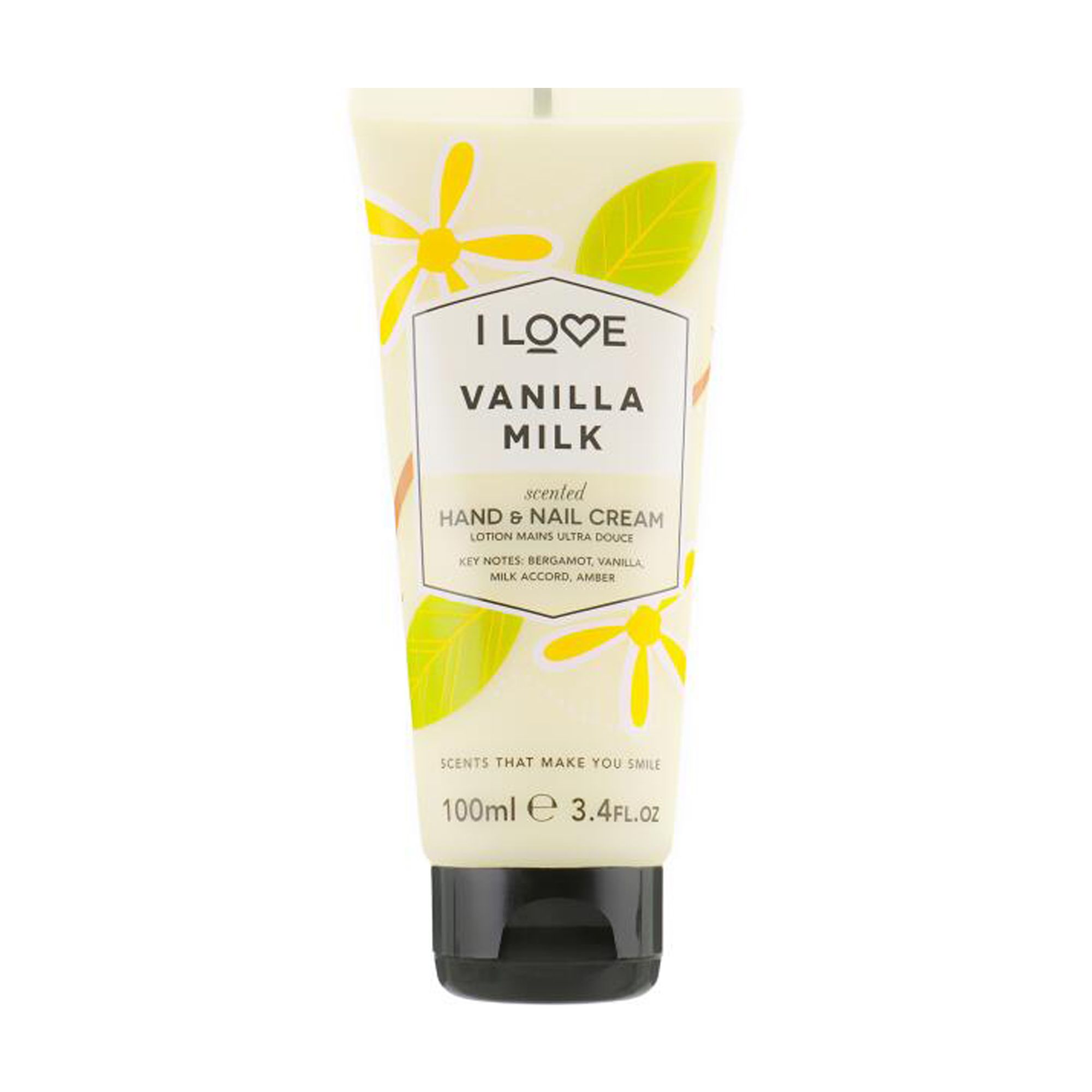 Крем для рук та нігтів I Love Vanilla Milk Hand & Nail Cream, 100 мл ...