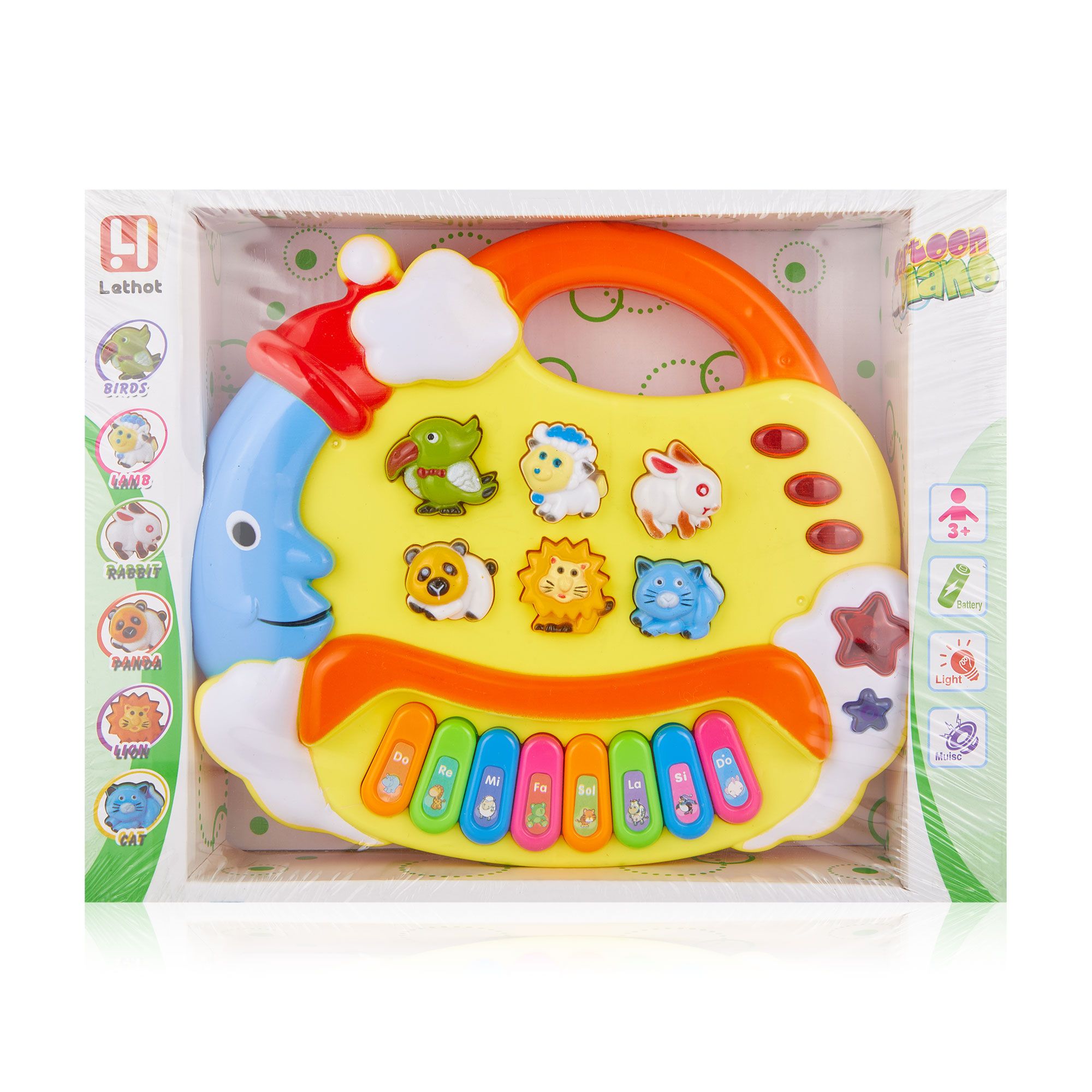 Детская игрушка YG Toys Пианино Луна, в коробке, от 3 лет (5025 ...