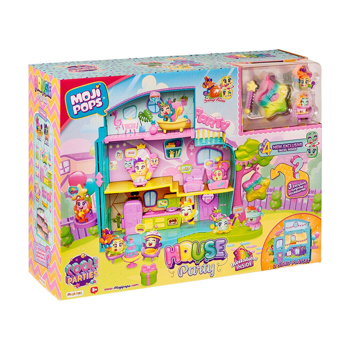 Дитячий ігровий набір Moji Pops House Party від 3 років (PMPSP112IN50 ...