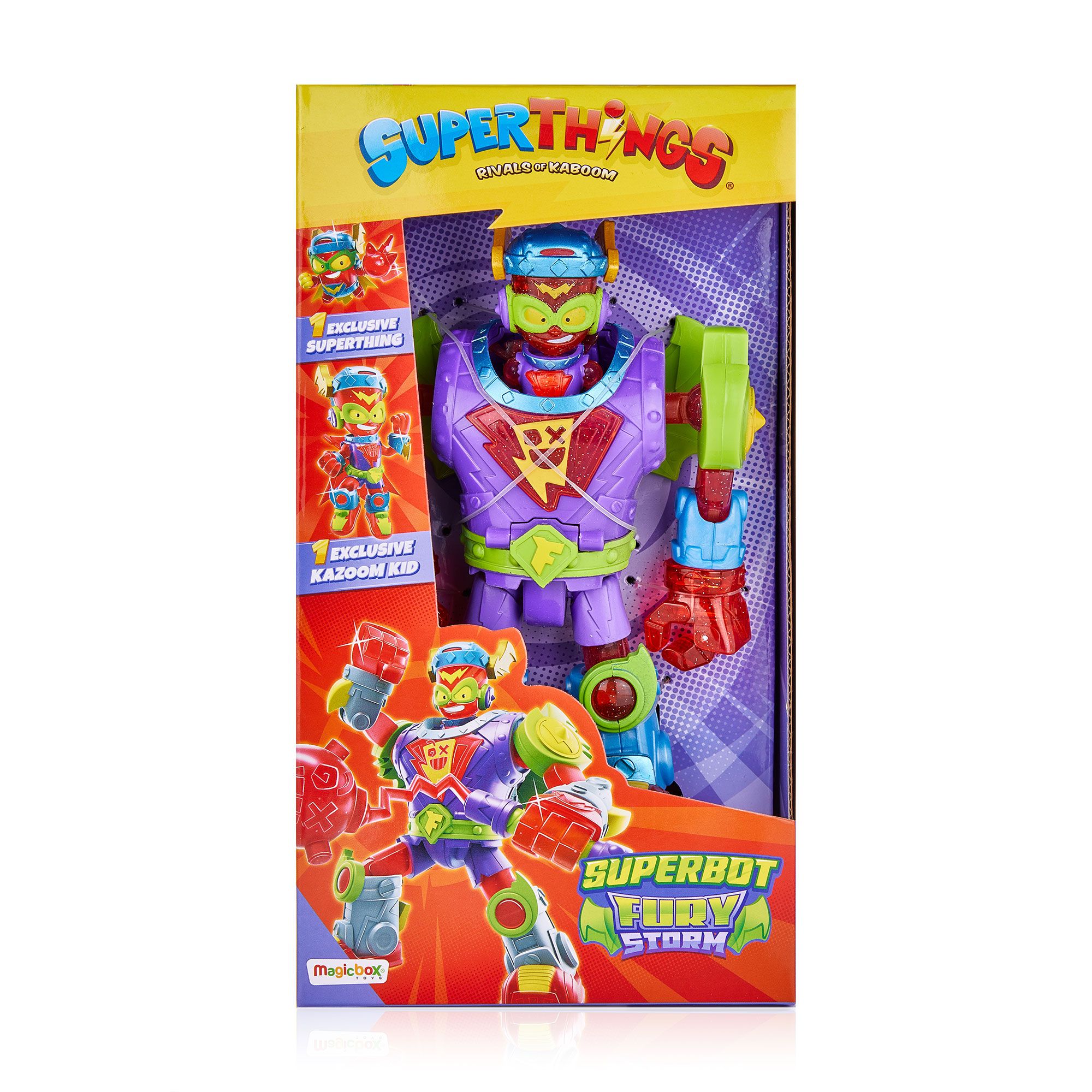 Детский игровой набор SuperThings Superbot Fury Storm от 3 лет, 4 шт ...