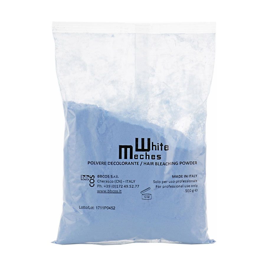 Осветляющая пудра для волос BBcos White Meches Plus Bleaching Powder, г ...