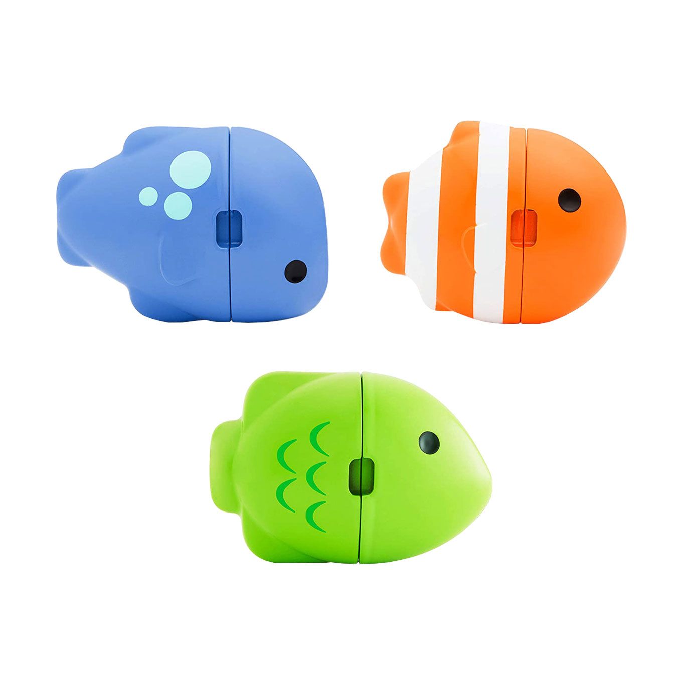 Детский игрушечный набор для ванной Munchkin Color Mix Fish, от 1 года ...