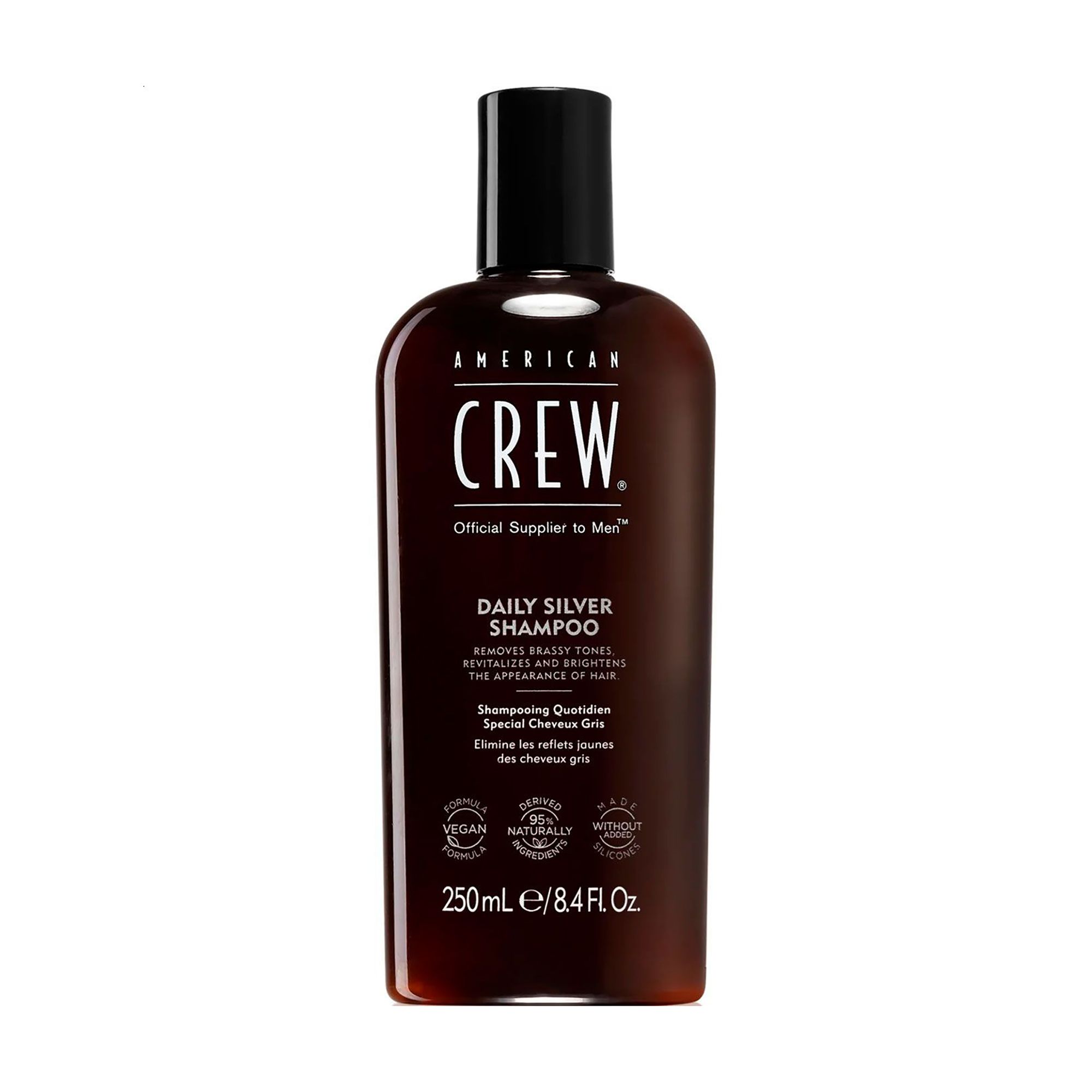 Чоловічий шампунь American Crew Daily Silver Shampoo для сивого волосся ...