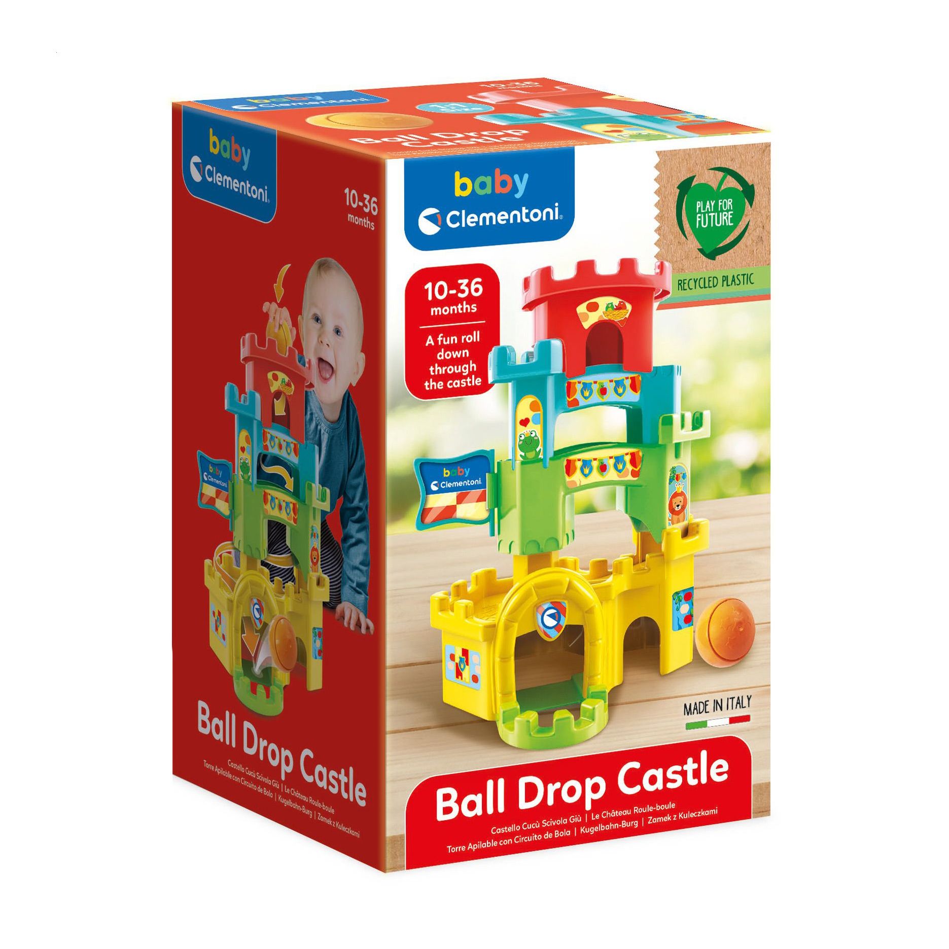 Детский игровой центр Clementoni Ball Drop Castle, от 10 месяцев (17226 ...