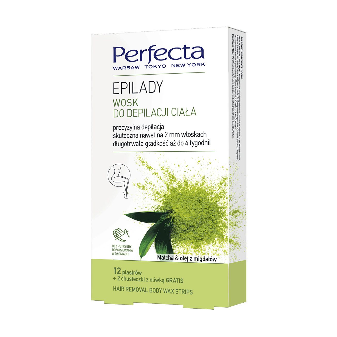 Воскові смужки для депіляції тіла Perfecta Epilady Hair Removal Body ...