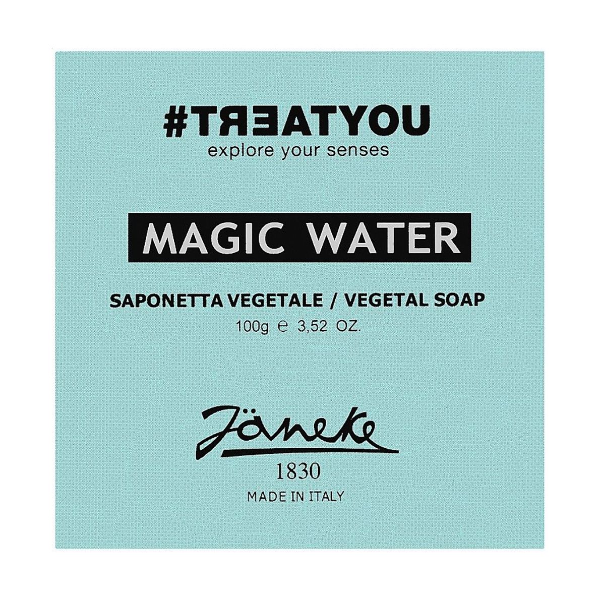Твердое мыло Janeke Treatyou Magic Water Vegetal Soap, 100 г - купить ...