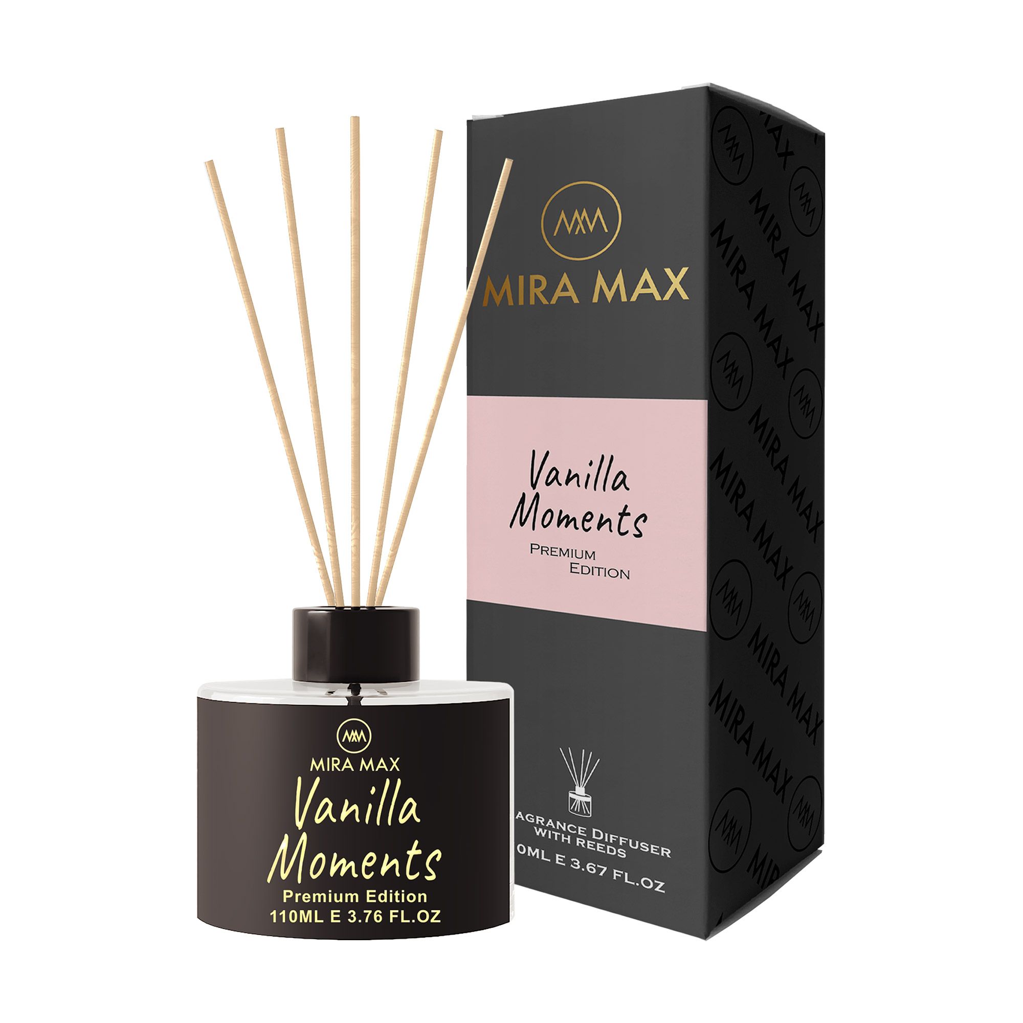 Аромадиффузор Mira Max Premium Edition Vanilla Moments, 110 мл (+ТЕСТЕР ...