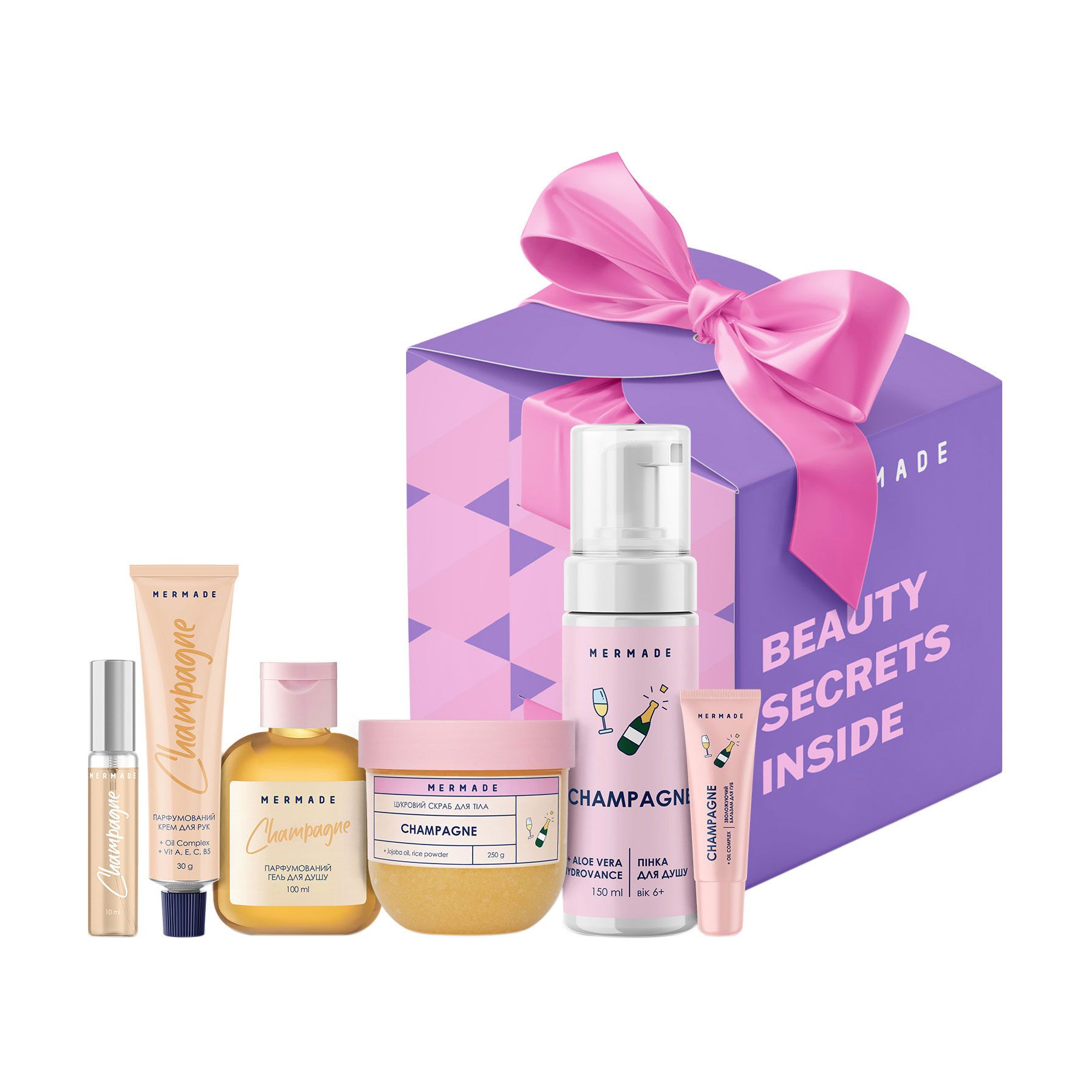 Подарочный набор Mermade Celebrate With Champagne, 7 предметов - купить ...
