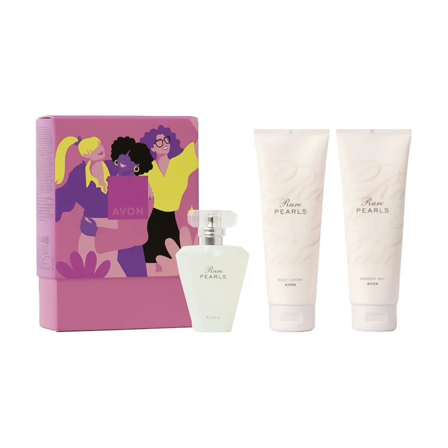 Парфумований набір жіночий Avon Rare Pearls (парфумована вода, 50 мл ...
