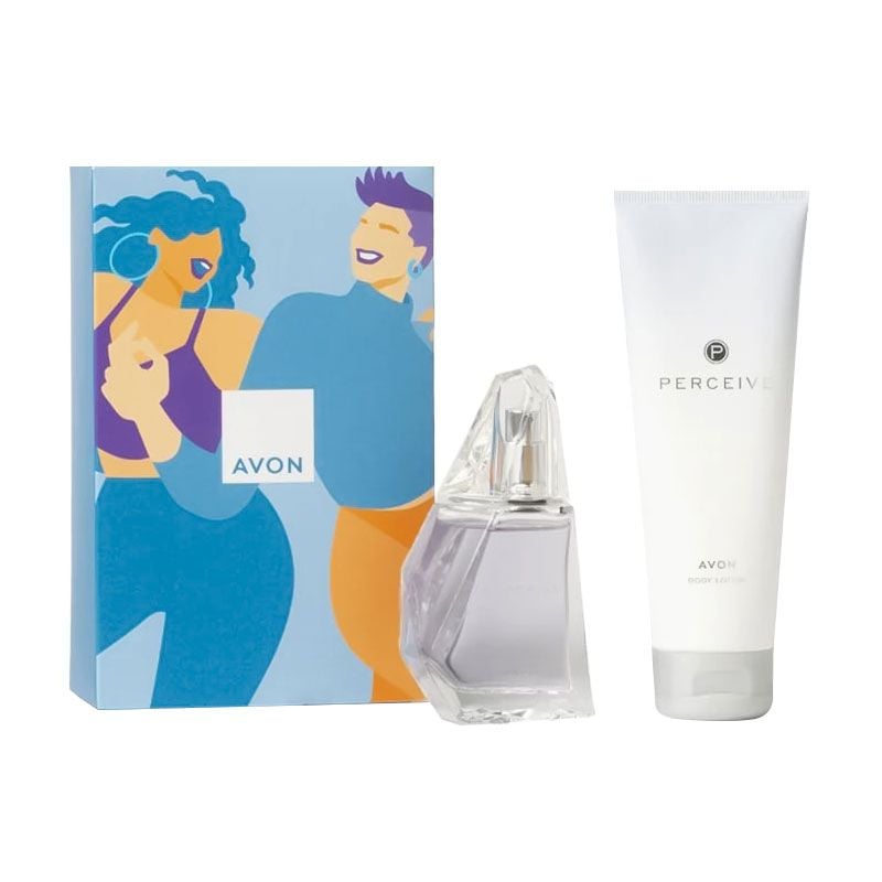 Парфюмированный набор женский Avon Perceive (парфюмированная вода, 50 ...