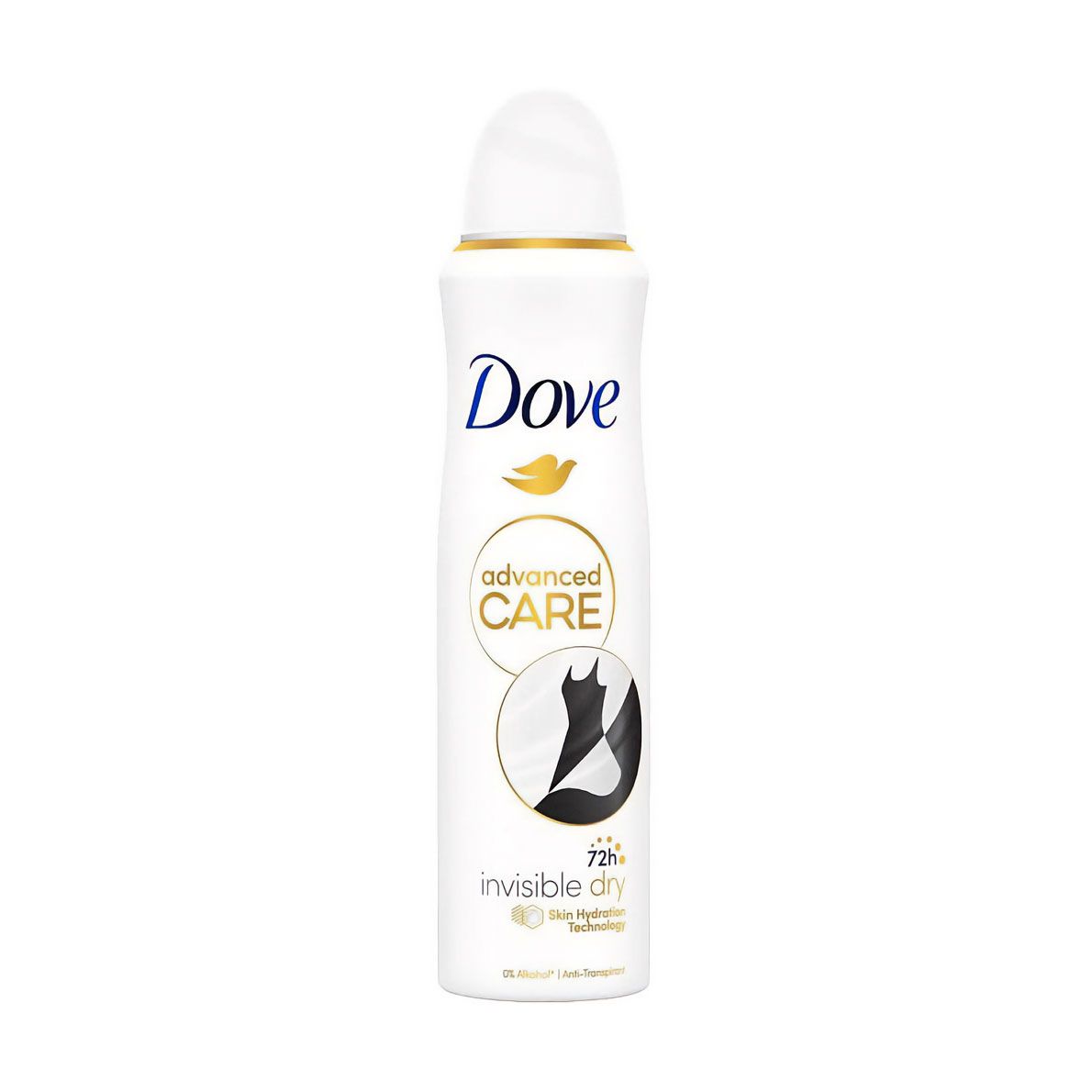 Дезодорант-антиперспірант Dove Advanced Care Invisible Dry жіночий, 150 ...