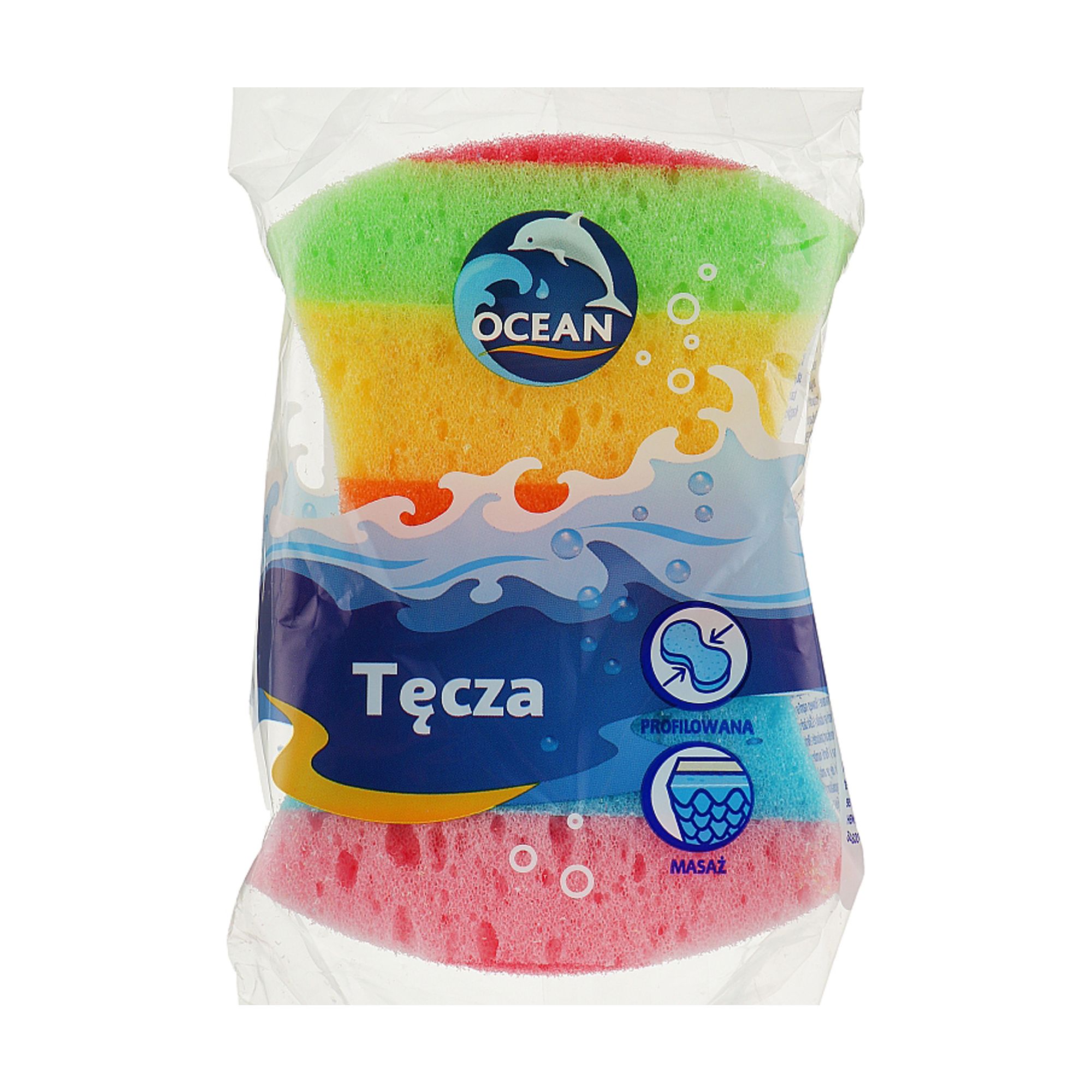 Мочалка Ocean Tecza разноцветная - купить на EVA.UA - гипермаркет красоты