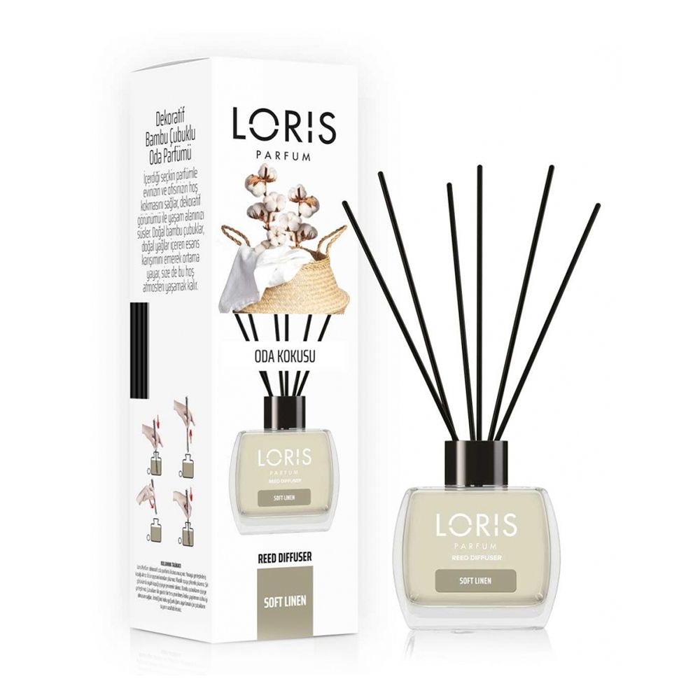 Аромадиффузор Loris Parfum Reed Diffuser Хлопок, 120 мл - купить на EVA ...