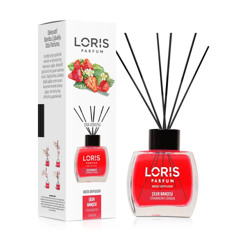 Аромадифузор Loris Parfum Reed Diffuser Полуниця, 120 мл - купить на ...